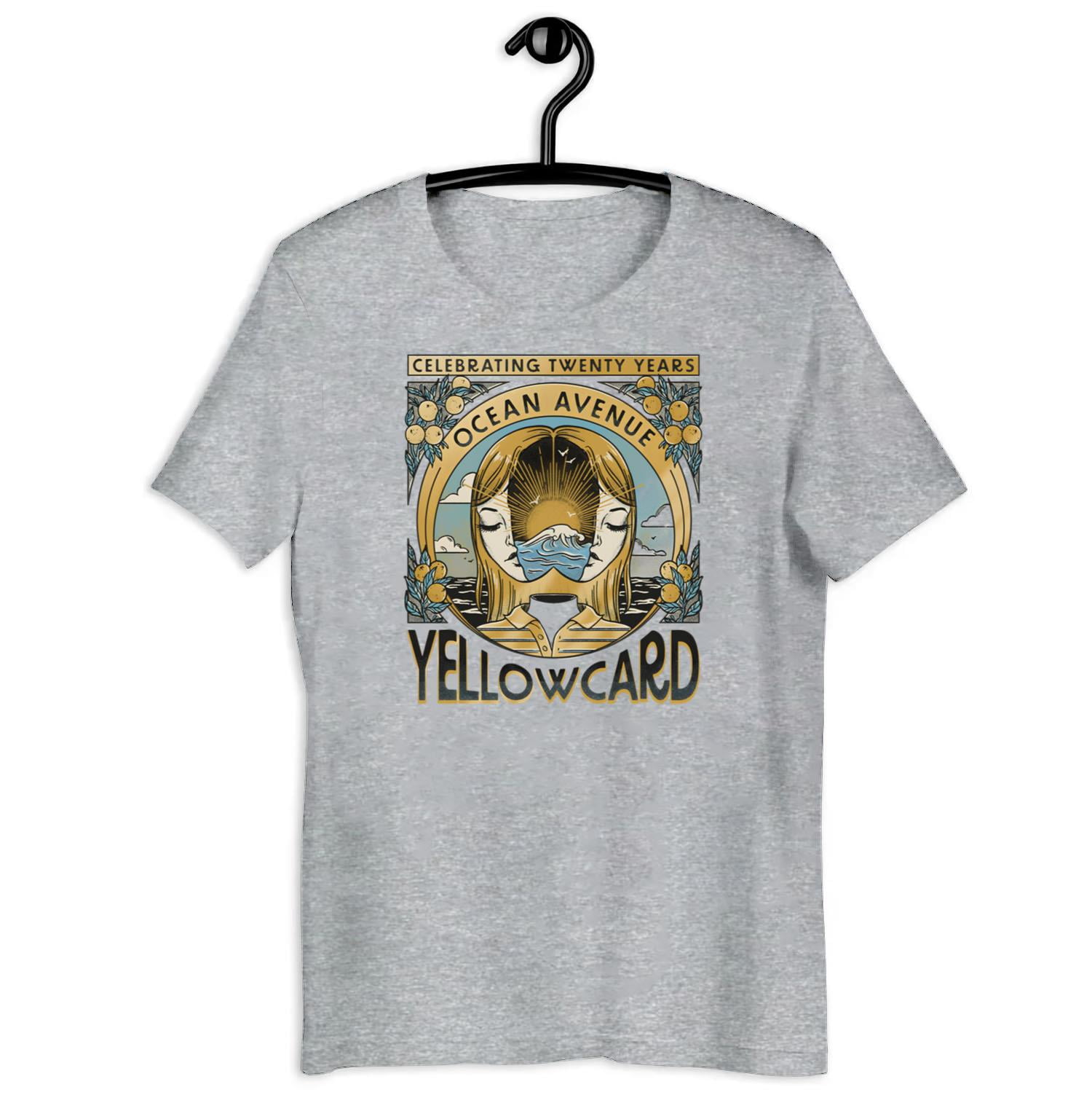 vintage Yellowcard 2024 Ocean Avenue 20 Years Tour Shirt, Yellowcard ...