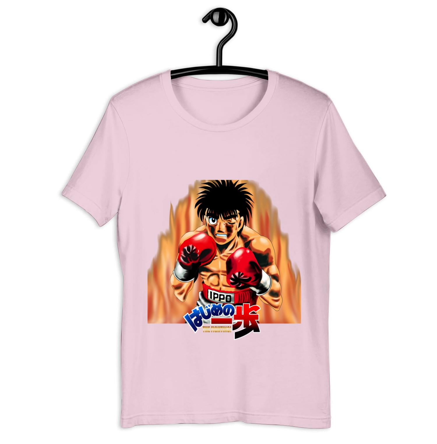 vintage ZZZ-Clothing, Ippo Hajime No Ippo Manga Anime Men's Black T ...