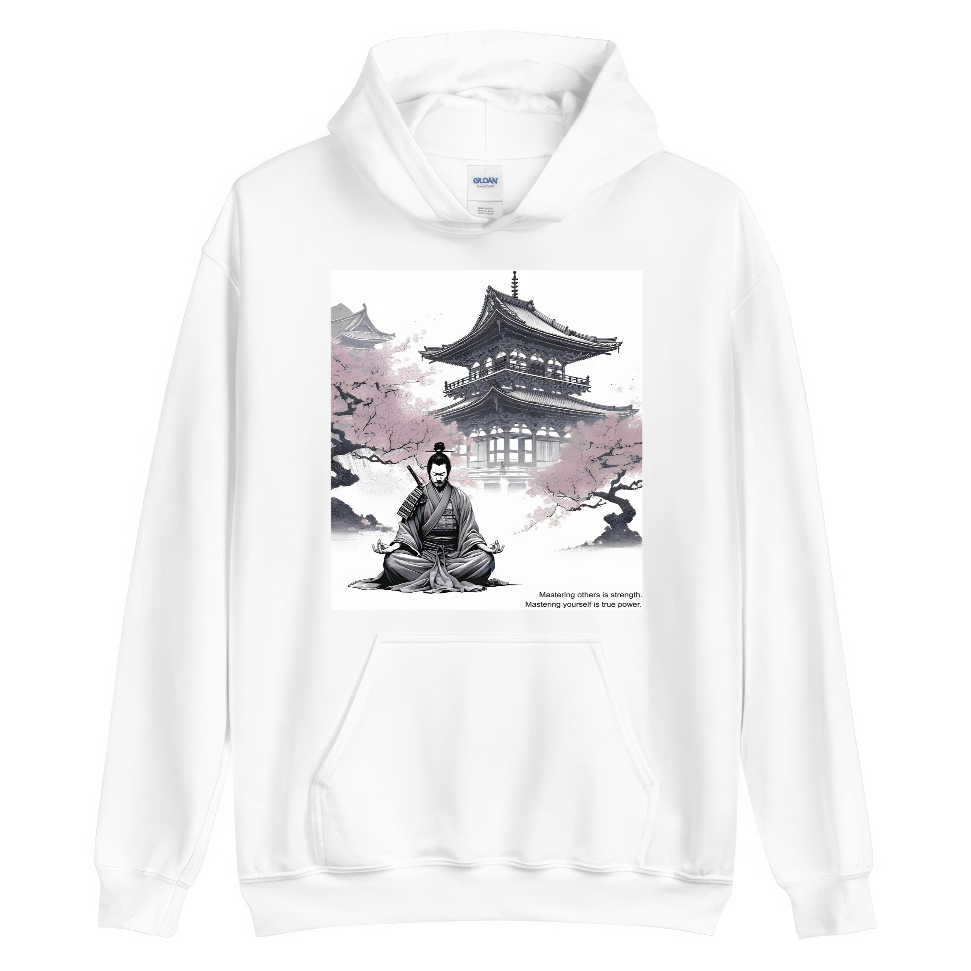 vintage Zen Samurai T-Shirt Meditation Lao Tzu Buddhism Japanese Zazen ...