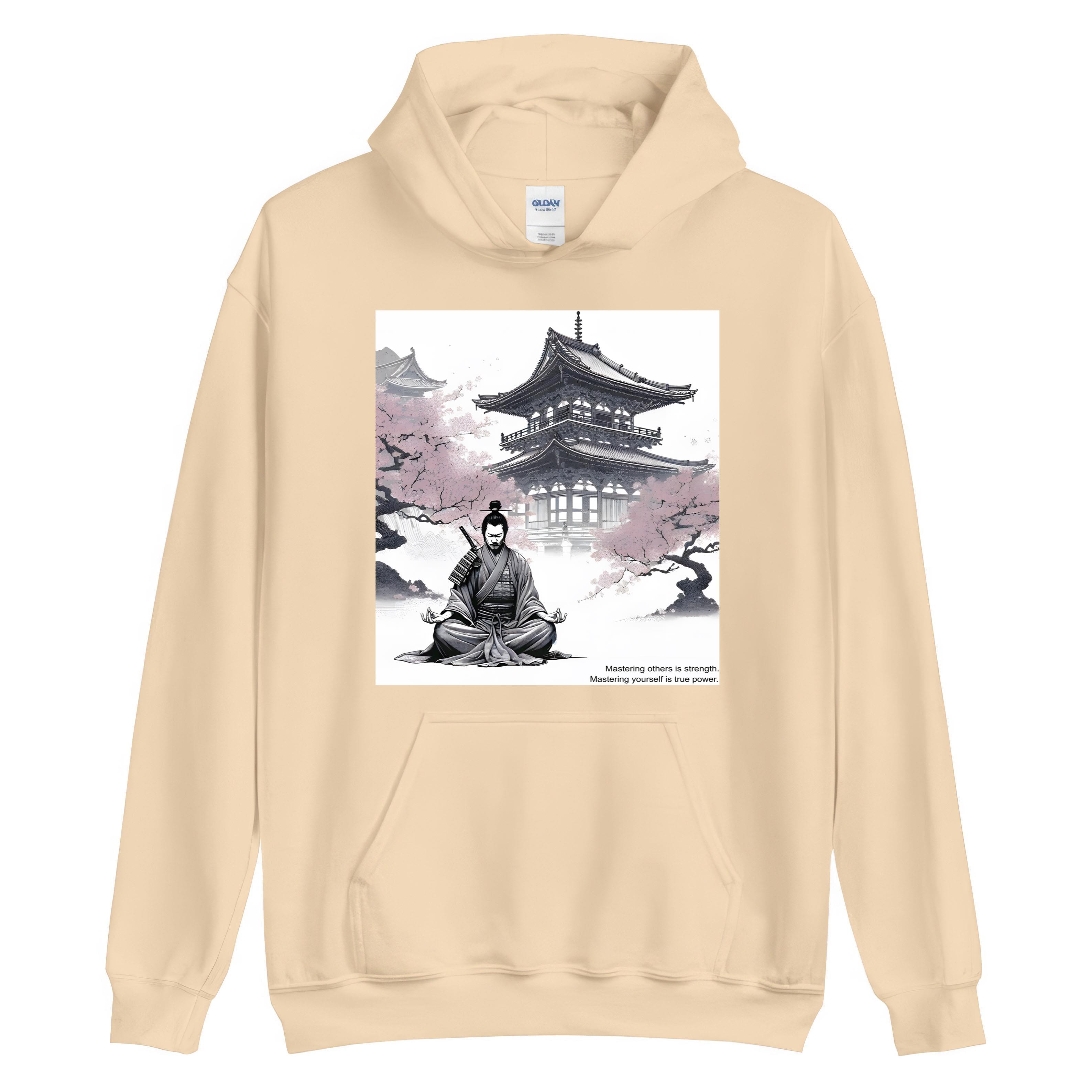 vintage Zen Samurai T-Shirt Meditation Lao Tzu Buddhism Japanese Zazen ...