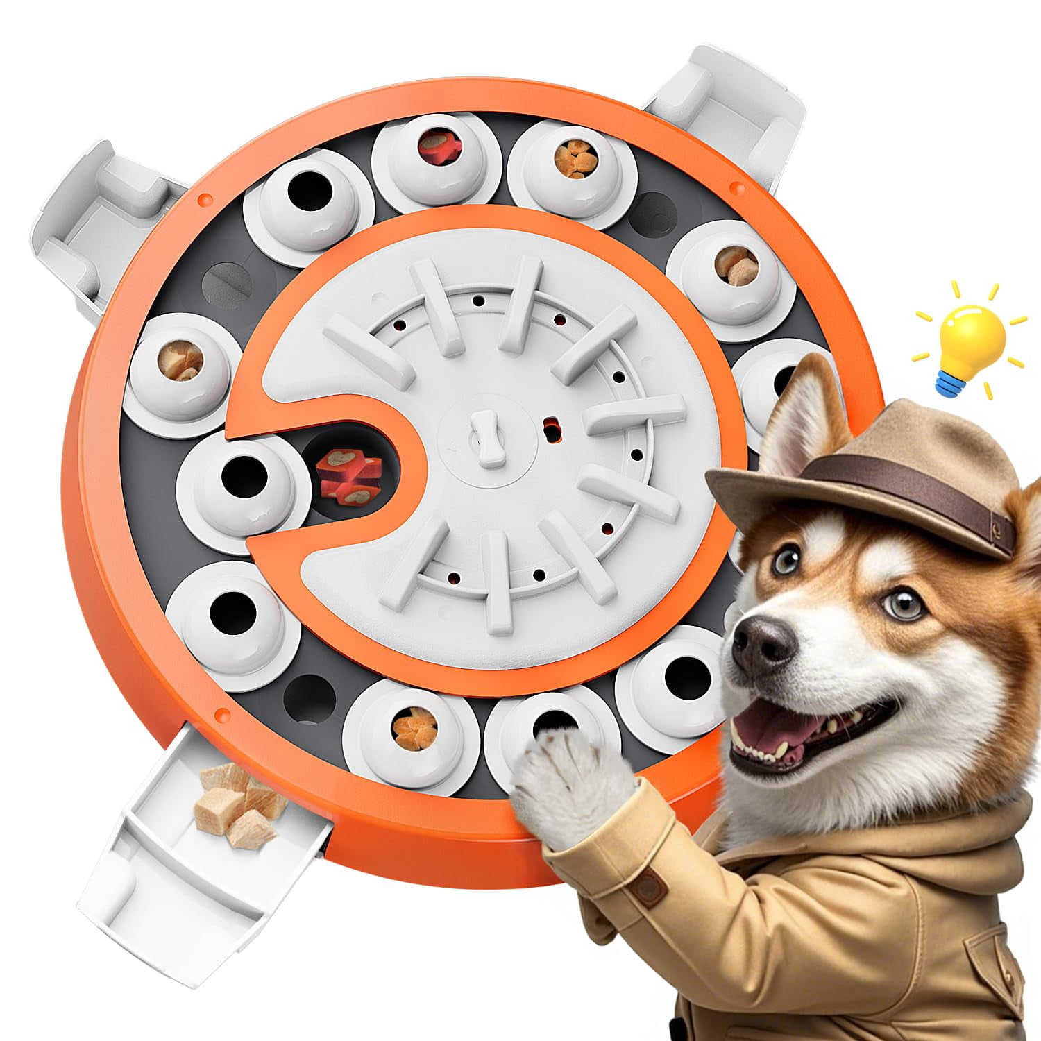 virtulance Dog Puzzle Toy, Level 3 ATT1in 1 Brain Mental Stimulation ...