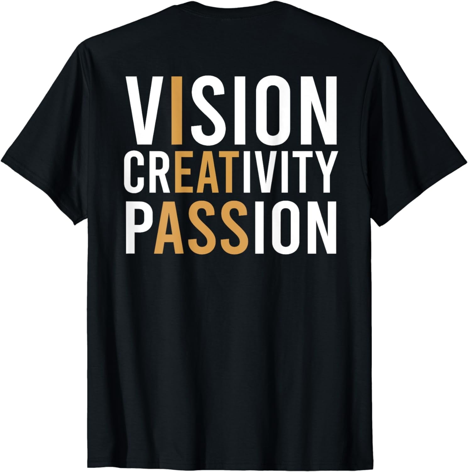 vision creativity passion T-Shirt 2024 - Walmart.com