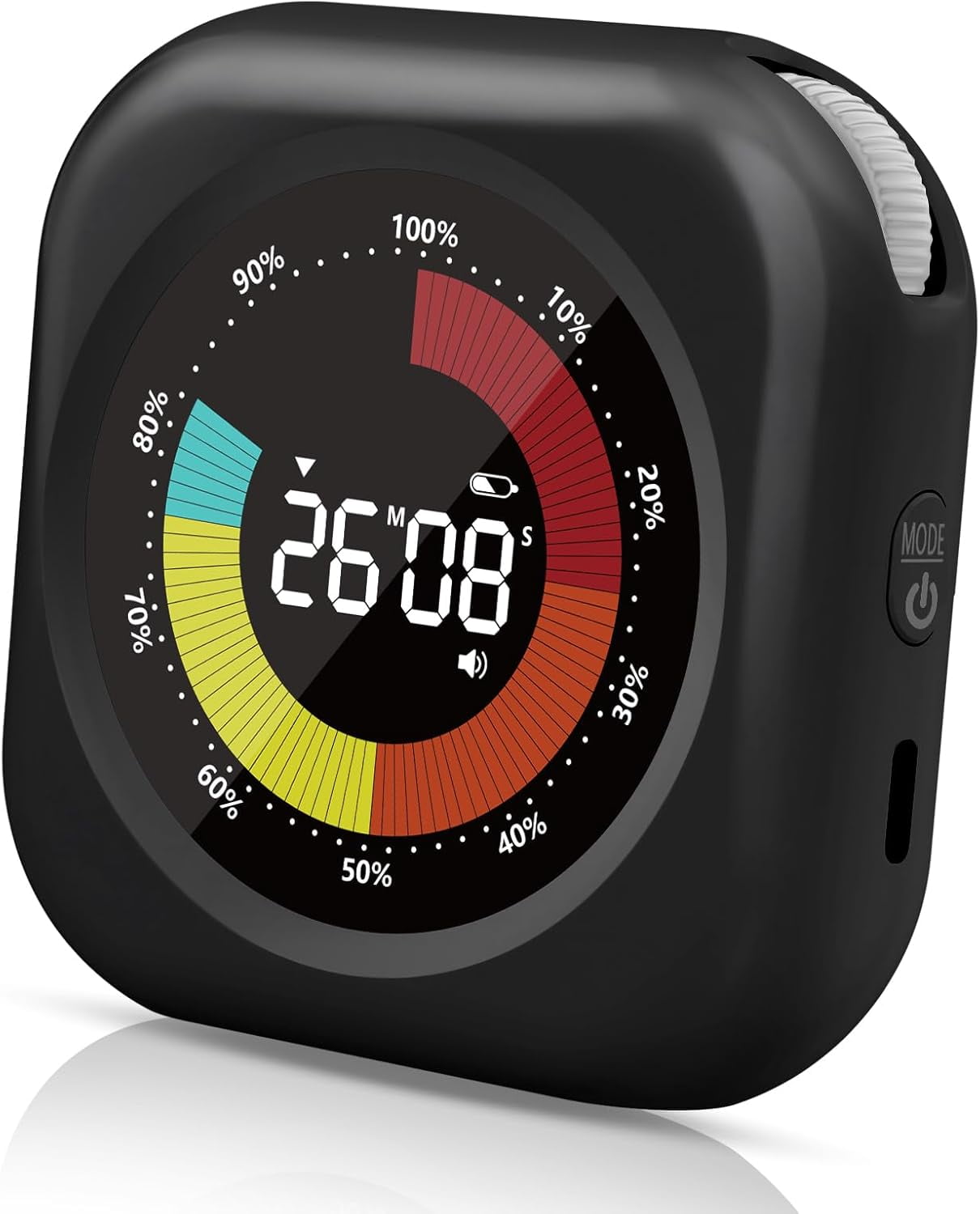 visual timer for kids, 10 hours countdown/up, with rechargeable, 3 ...