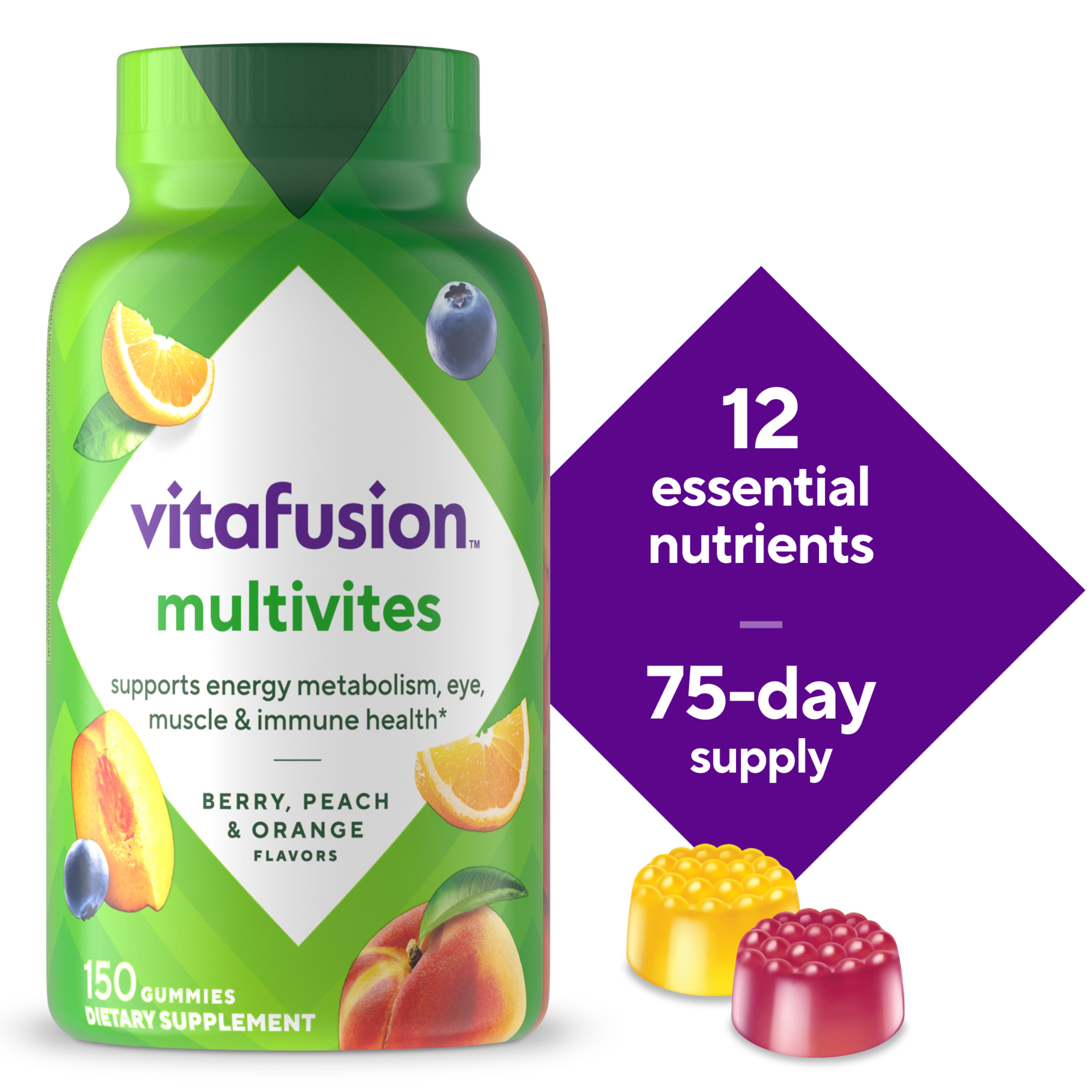 Vitafusion MultiVites Gummy Vitamins, 260ct - Walmart.com