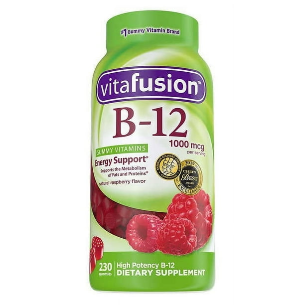 vitafusion Vitamin B-12 1000 mcg., 230 Gummies - Walmart Business Supplies