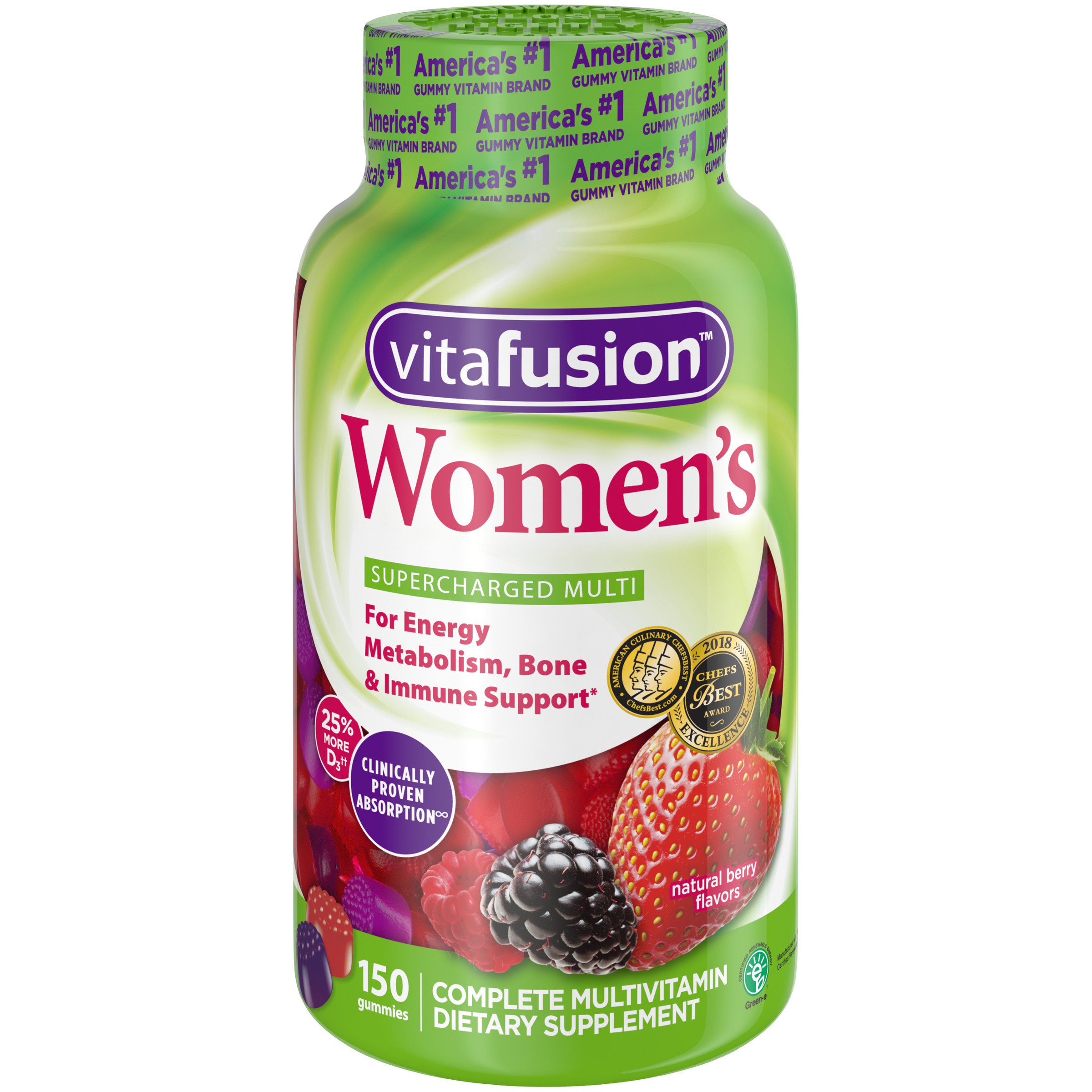 Vitafusion Power C Gummy Vitamins High Potency Vitamin C Supplement 150 ...