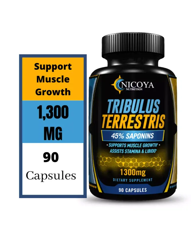 vitagen Tribulus Terrestris 45% Saponins- Stamina, Endurance, Muscle ...