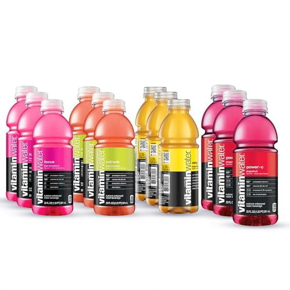 vitamin water variety pack - 20 oz water bottles - vitamin water energy ...