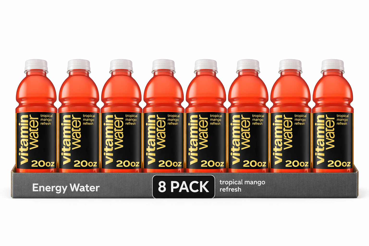 vitaminwater Refresh Tropical Mango Nutrient Enhanced Flavored Water ...