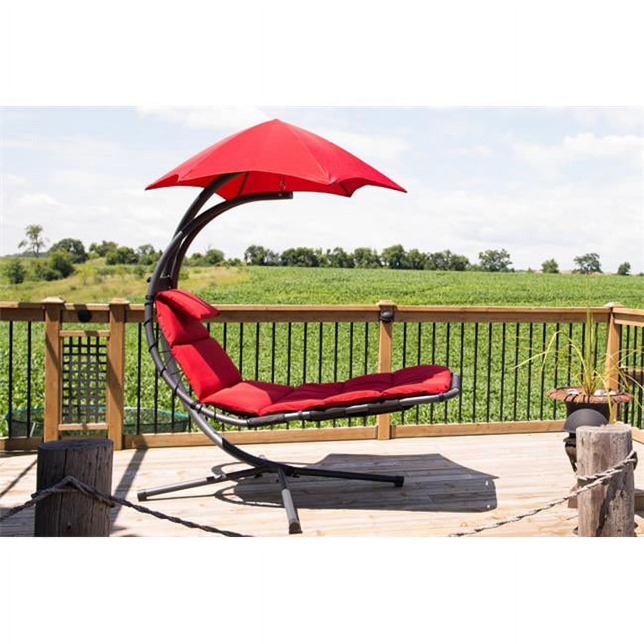 vivere dream-cr the original dream chair - cherry red - Walmart.com