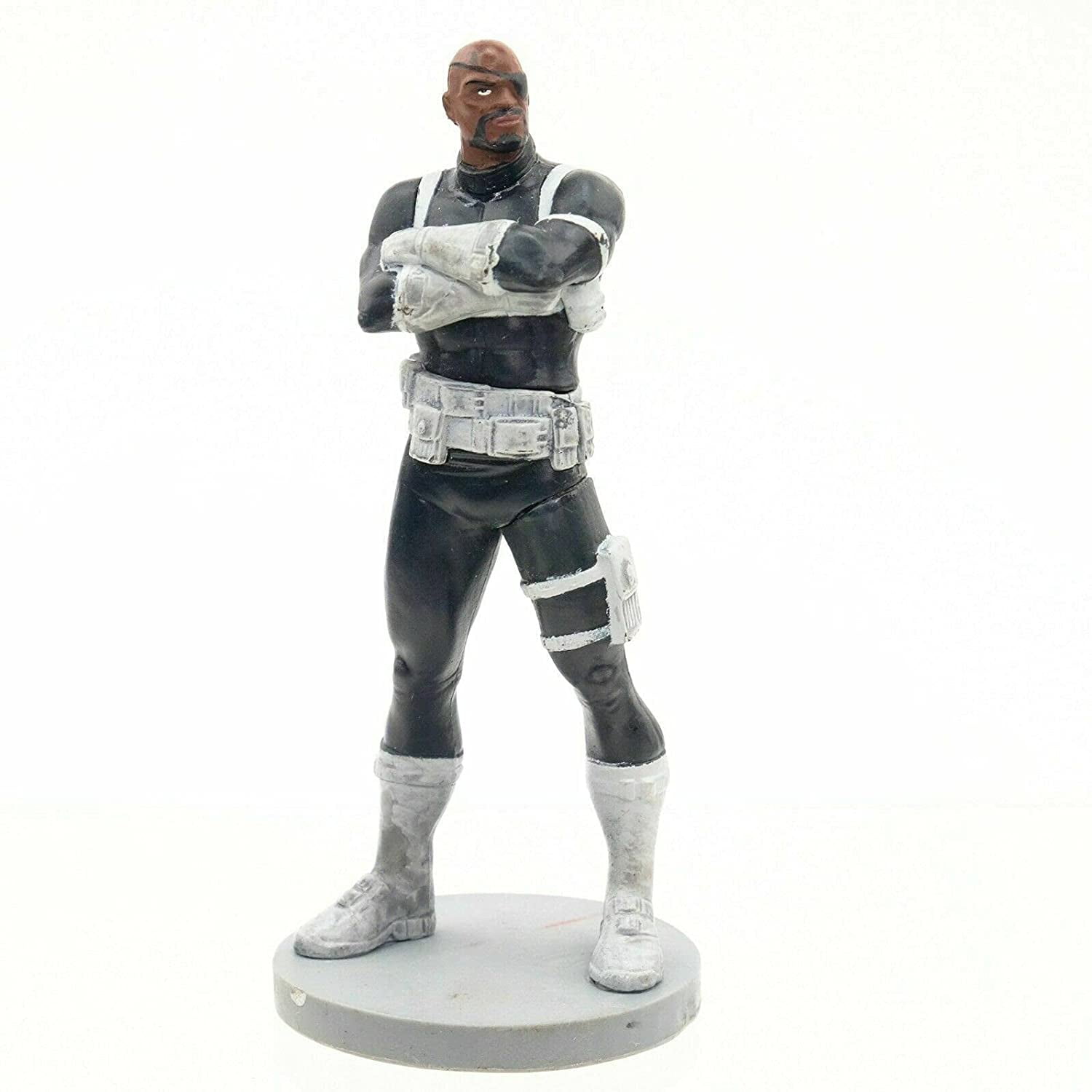 vjh Marvel Avengers Civil War Nick Fury PVC Cake Topper Figure Figurine ...