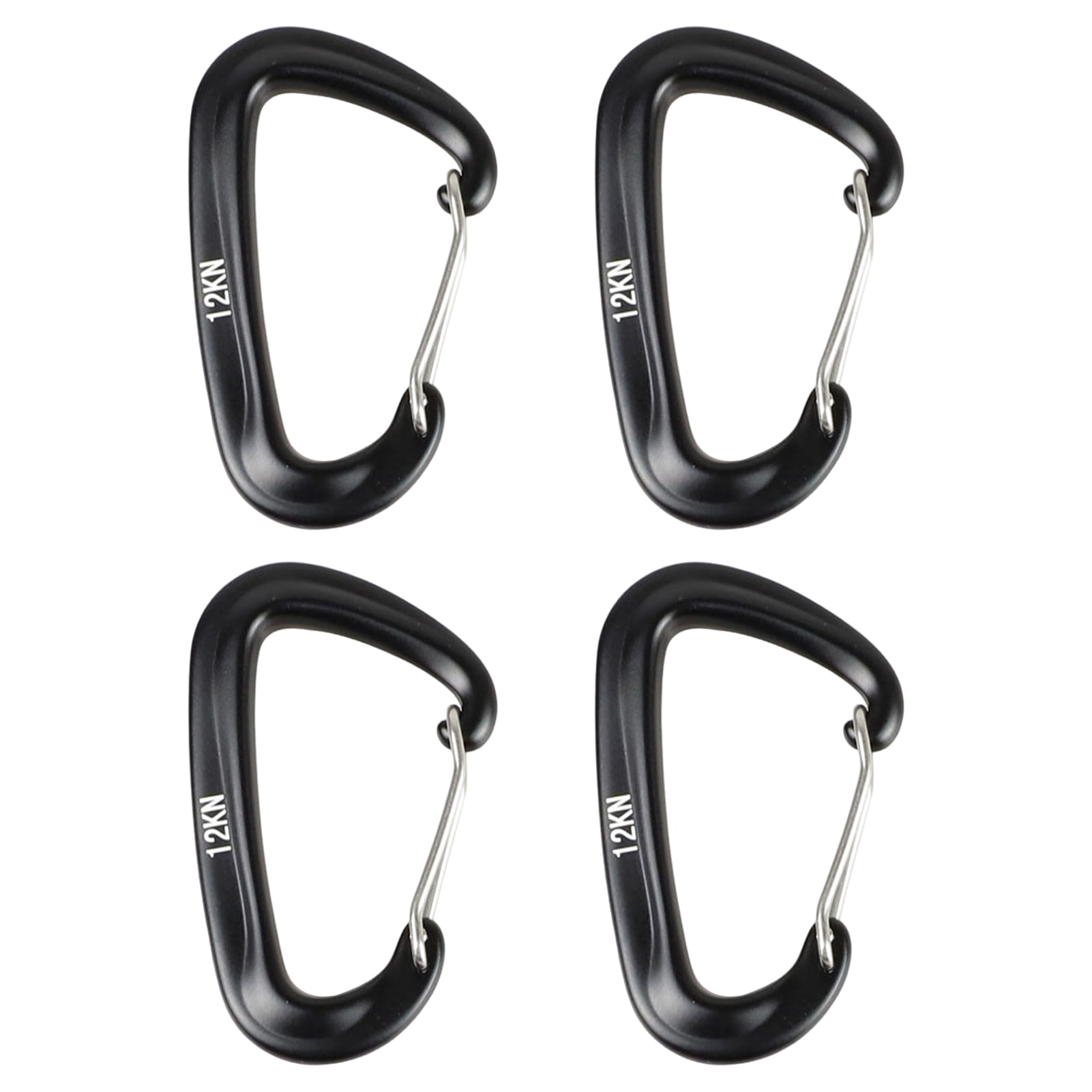 vnanda Carabiner Buckles 4pcs Carabiner Clips Strong Load-bearing Solid ...