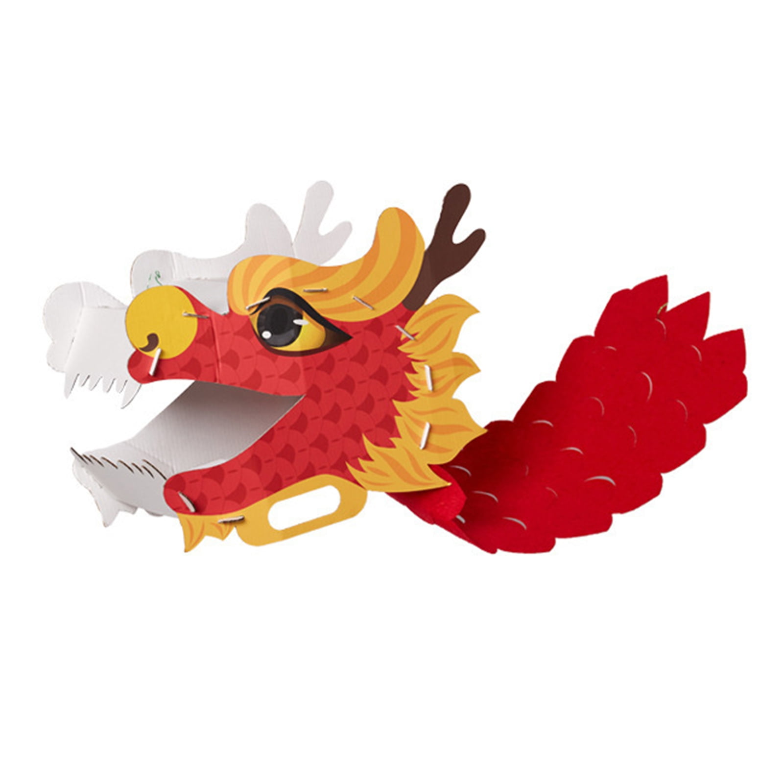 vnanda Chinese New Year Dragon 1 Set Dragon Dance Toy Chinese Tradition ...