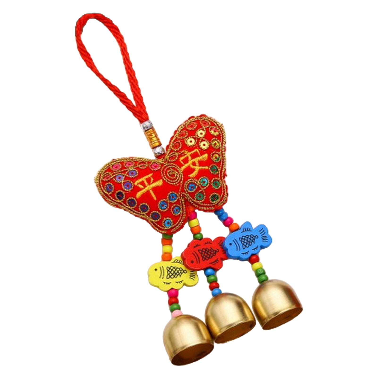 vnanda Chinese-style Wind Chime Sachet Spring Festival Car Pendant ...