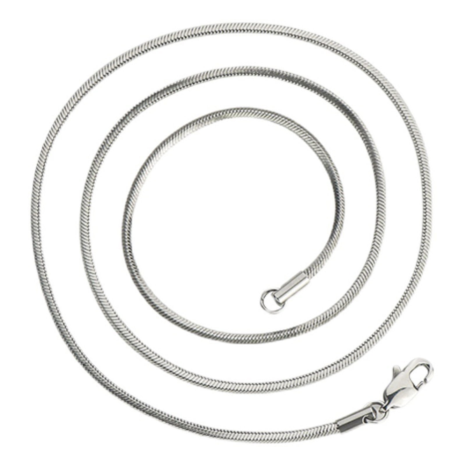 vnanda Clavicle Necklace Steel Snake Chain Necklace Unisex Fashionable ...