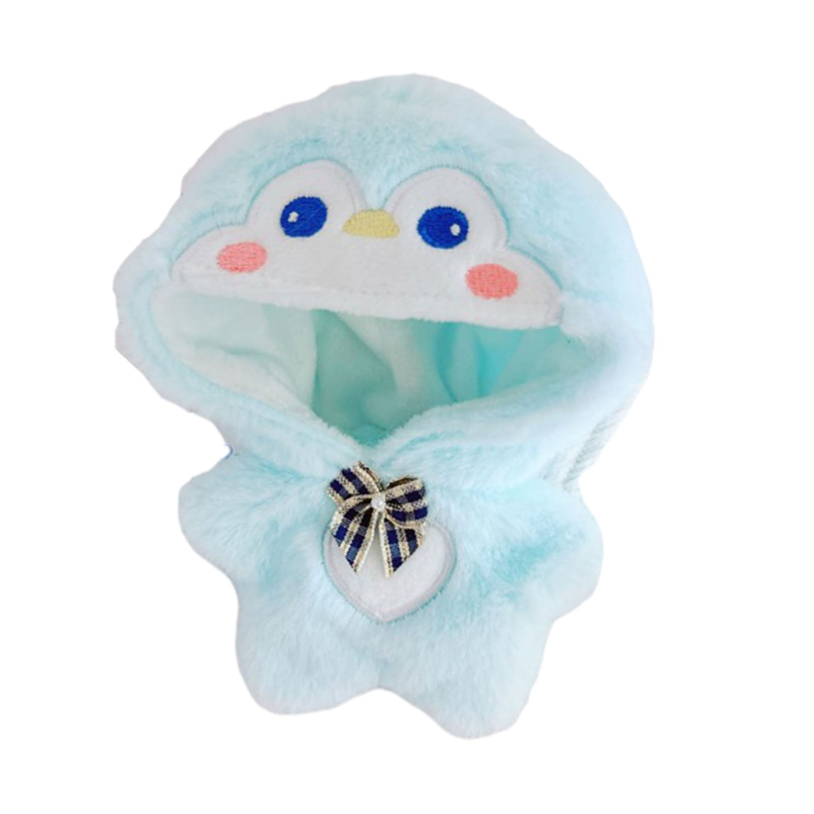 vnanda Cute Clothes 10cm Jumpsuit Hooded Hat Cute Cartoon Mini Bodysuit ...