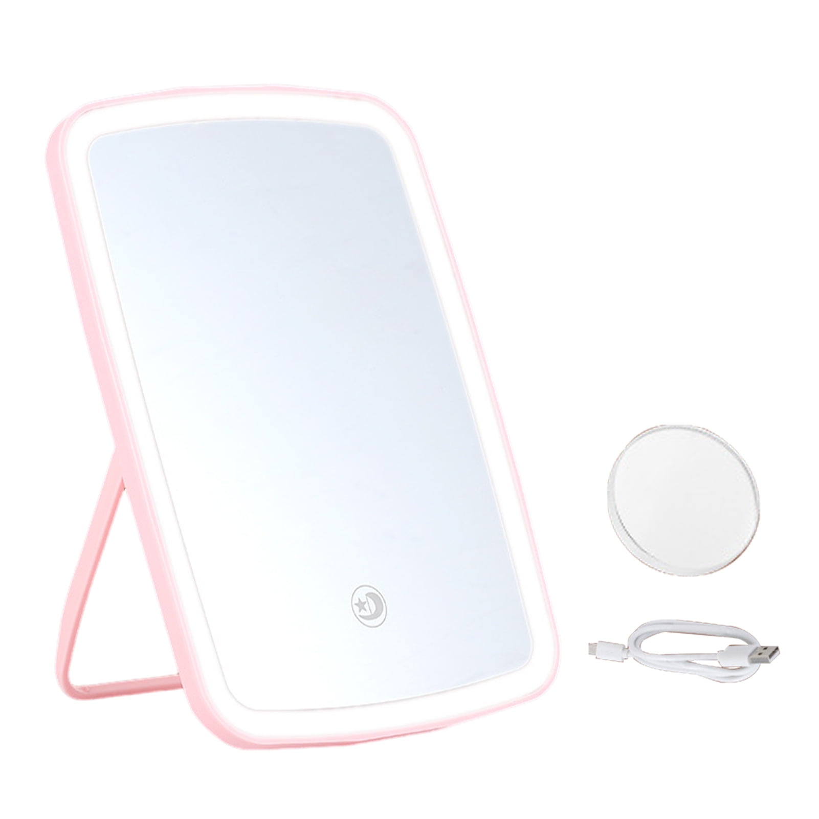 vnanda Desktop Vanity Mirror with Led Lights Led Vanity Mirror with 3 ...