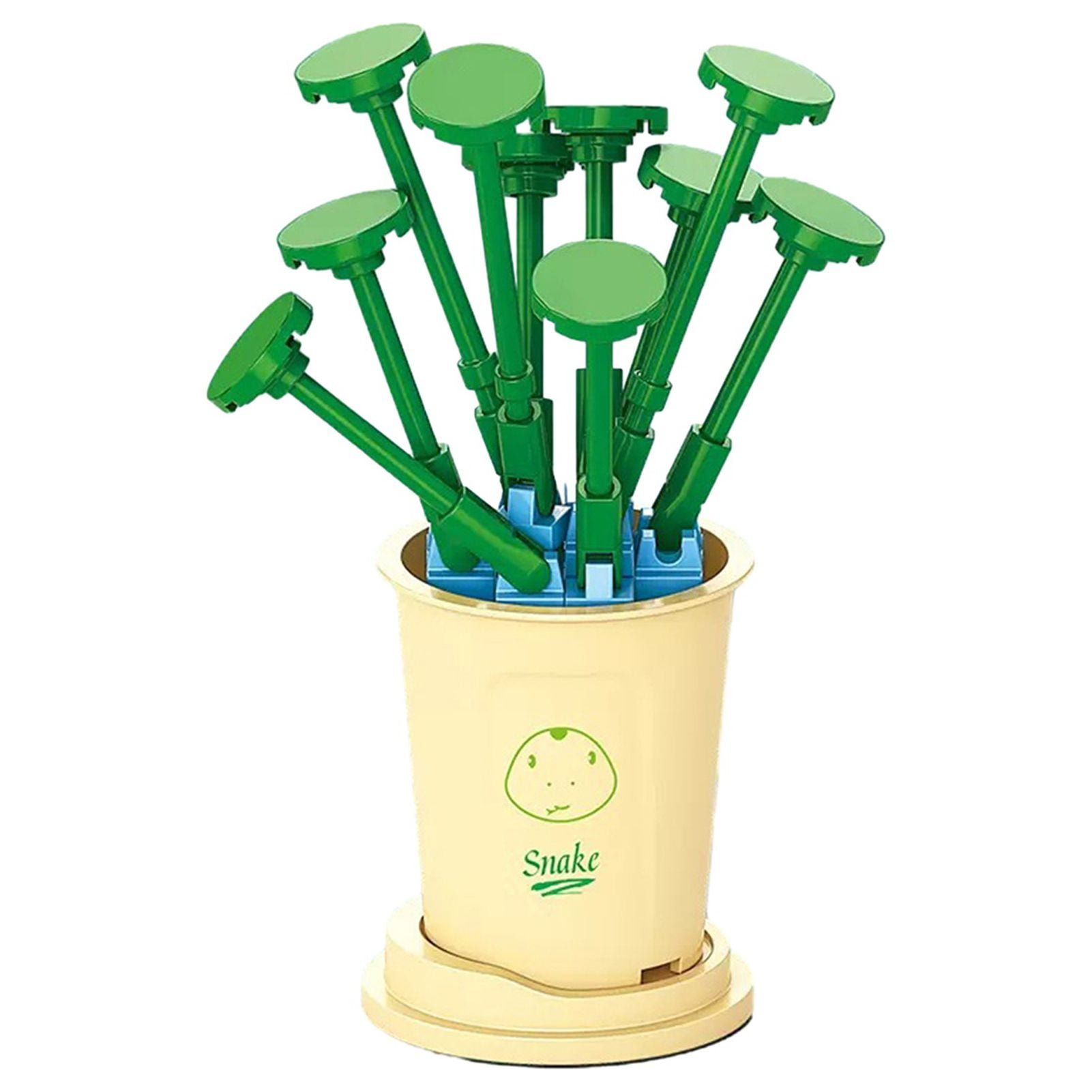 vnanda Development Toy Flower Potted Plant Building Blocks Toy Diy ...