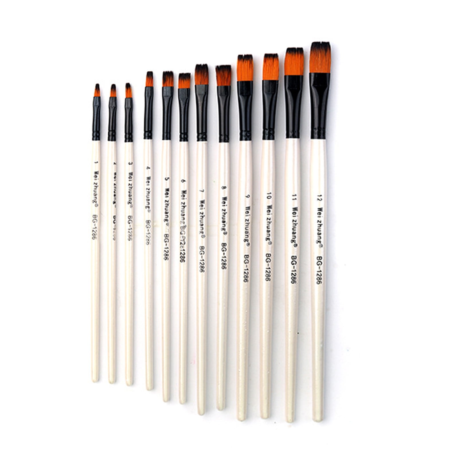 vnanda Drawing Brush Set 12pcs Professional Painting Brush Set for ...