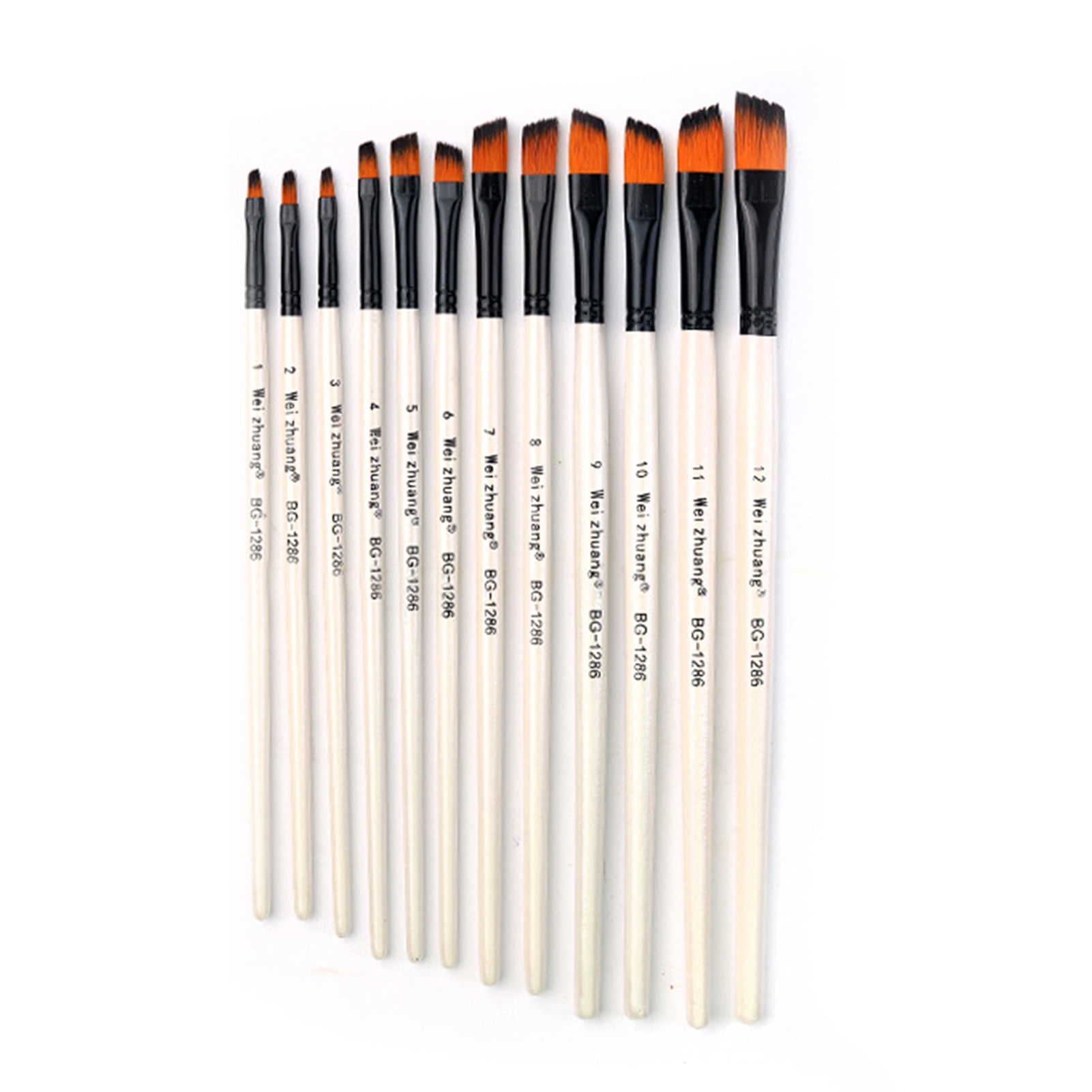 vnanda Drawing Brush Set 12pcs Professional Painting Brush Set for ...