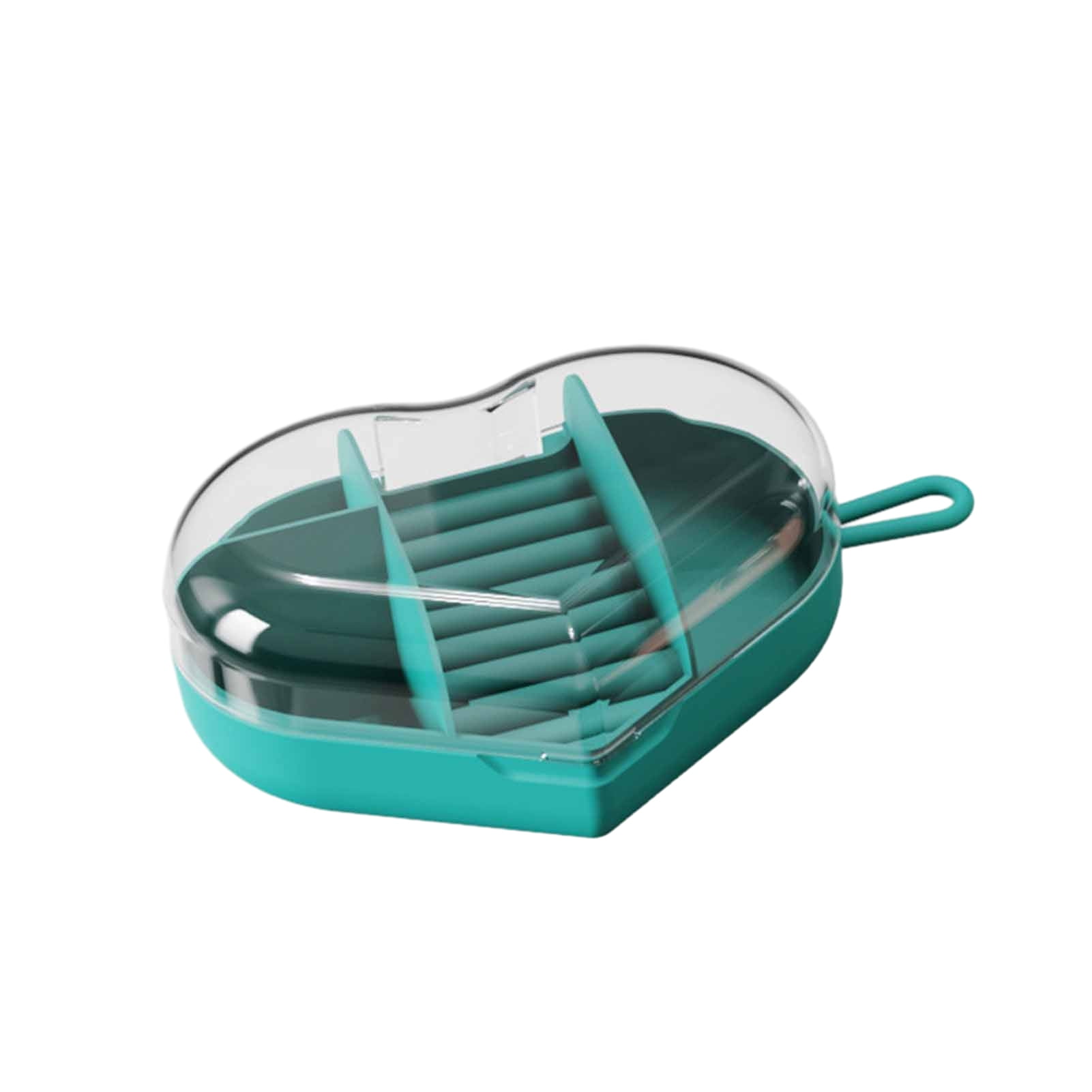 vnanda Easy Access Jewelry Organizer Travel Jewelry Box Compact ...