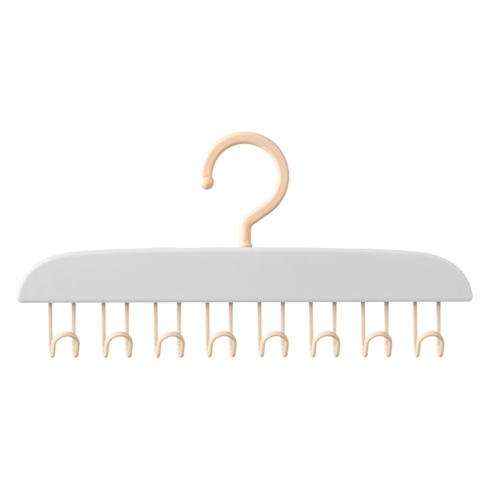 vnanda Eight Hooks Clothes Hanger Multifunctional Clothes Hanger with 8 ...