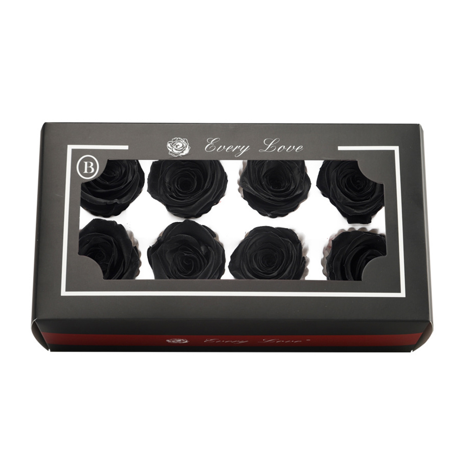 vnanda Eternal Rose Ornament 8pcs Eternal Rose Flowers Vibrant Color ...