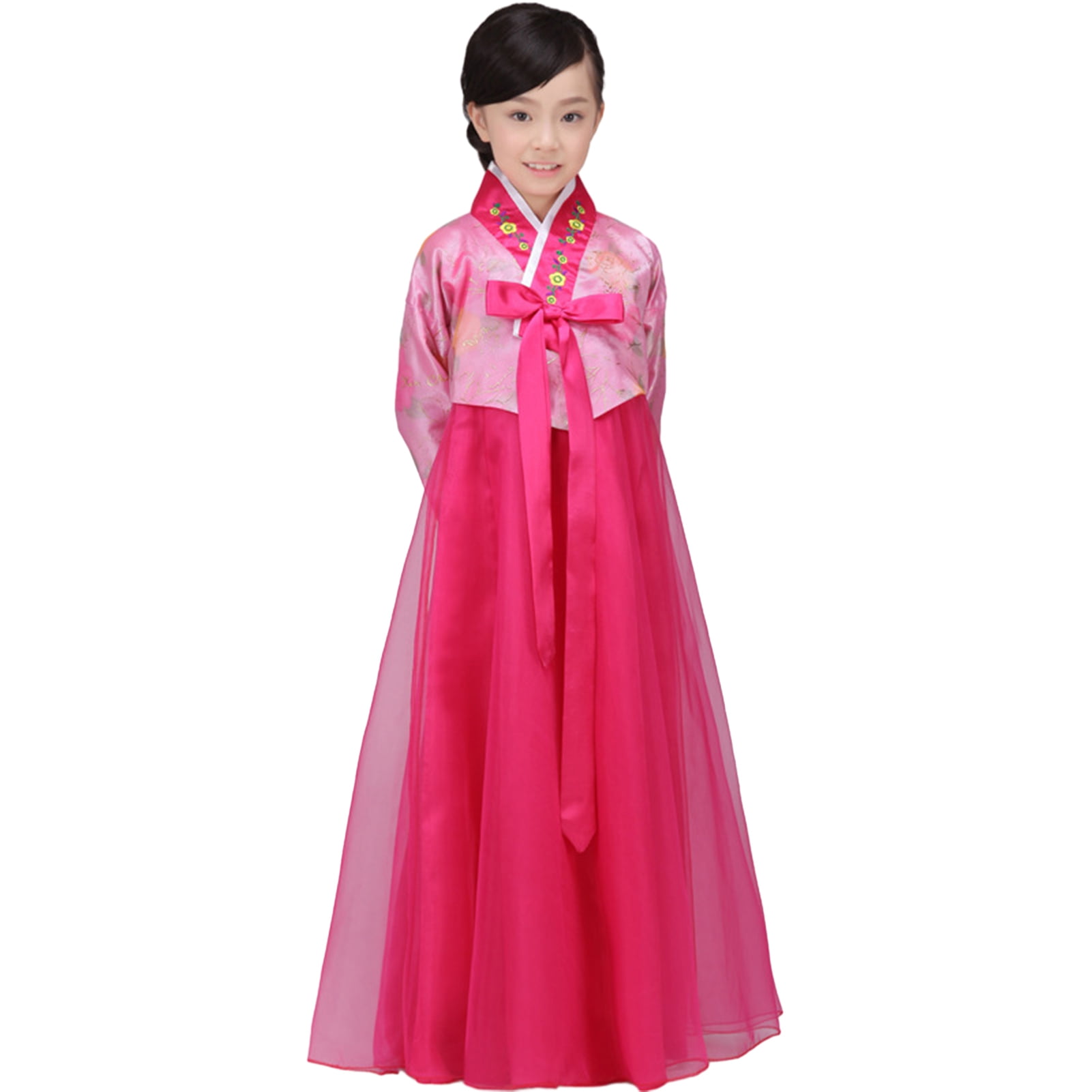 vnanda Exquisite Clothing Korean Hanbok Girls Dance Costume Set ...