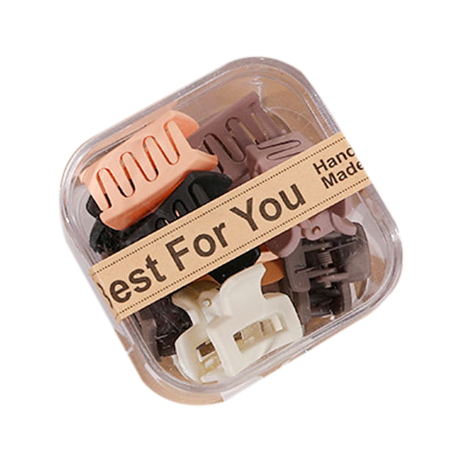 vnanda Flower Shape Hair Clips Box of Mini Hair Grippers Flower Pumpkin ...