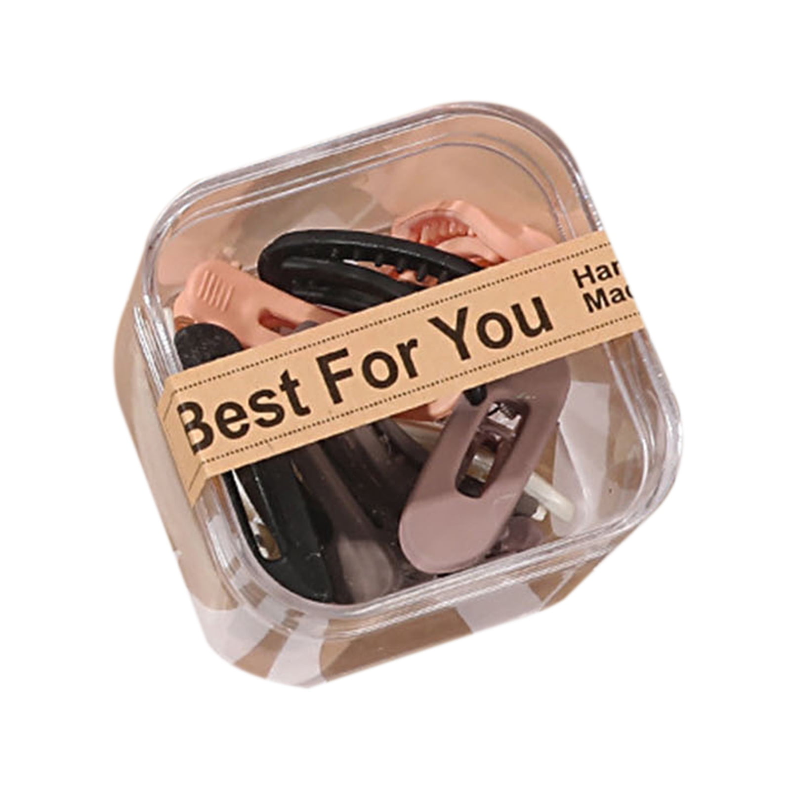 vnanda Flower Shape Hair Clips Box of Mini Hair Grippers Flower Pumpkin ...