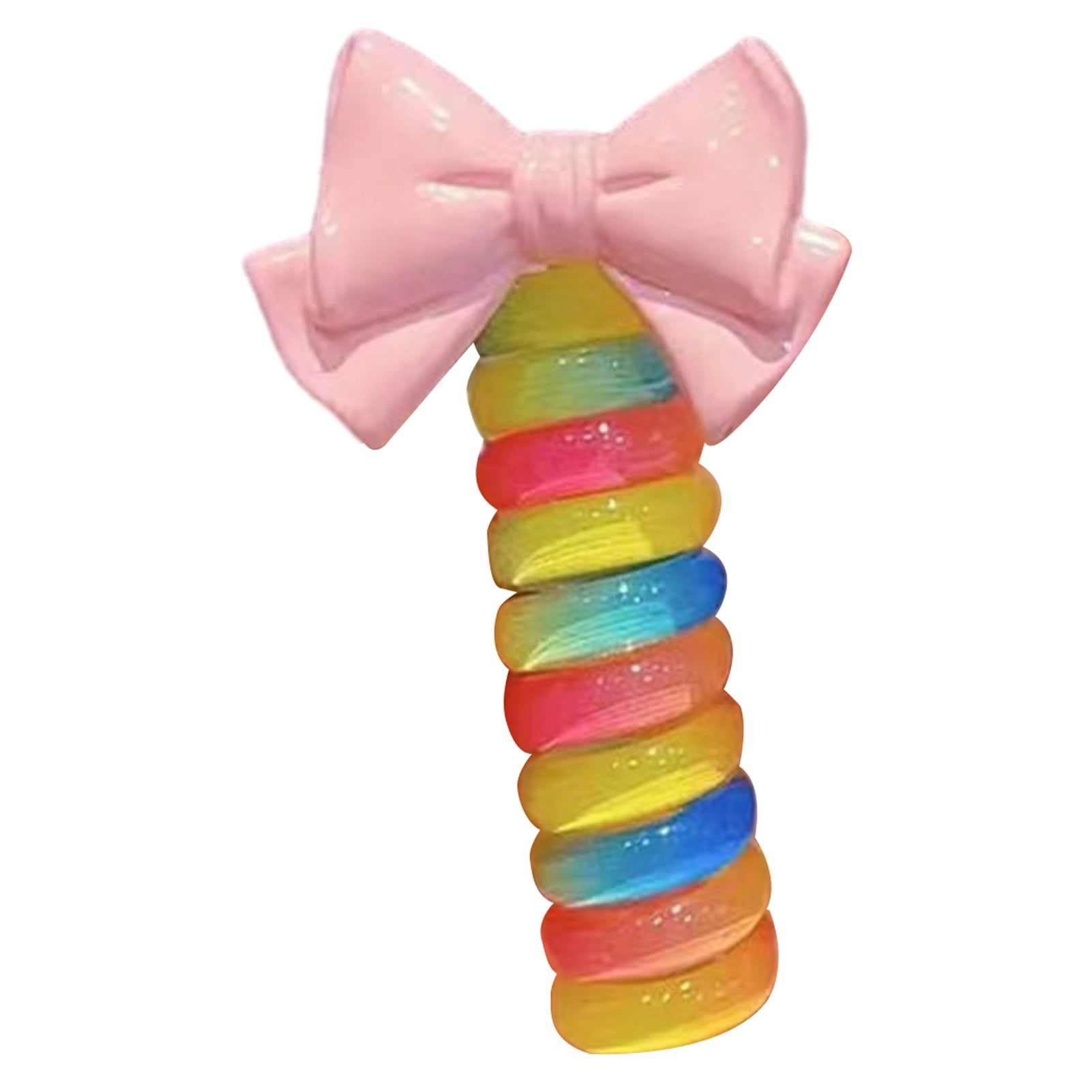 vnanda Hair Bands for Girls 1/6pcs Colorful Braided Telephone Wire Hair ...