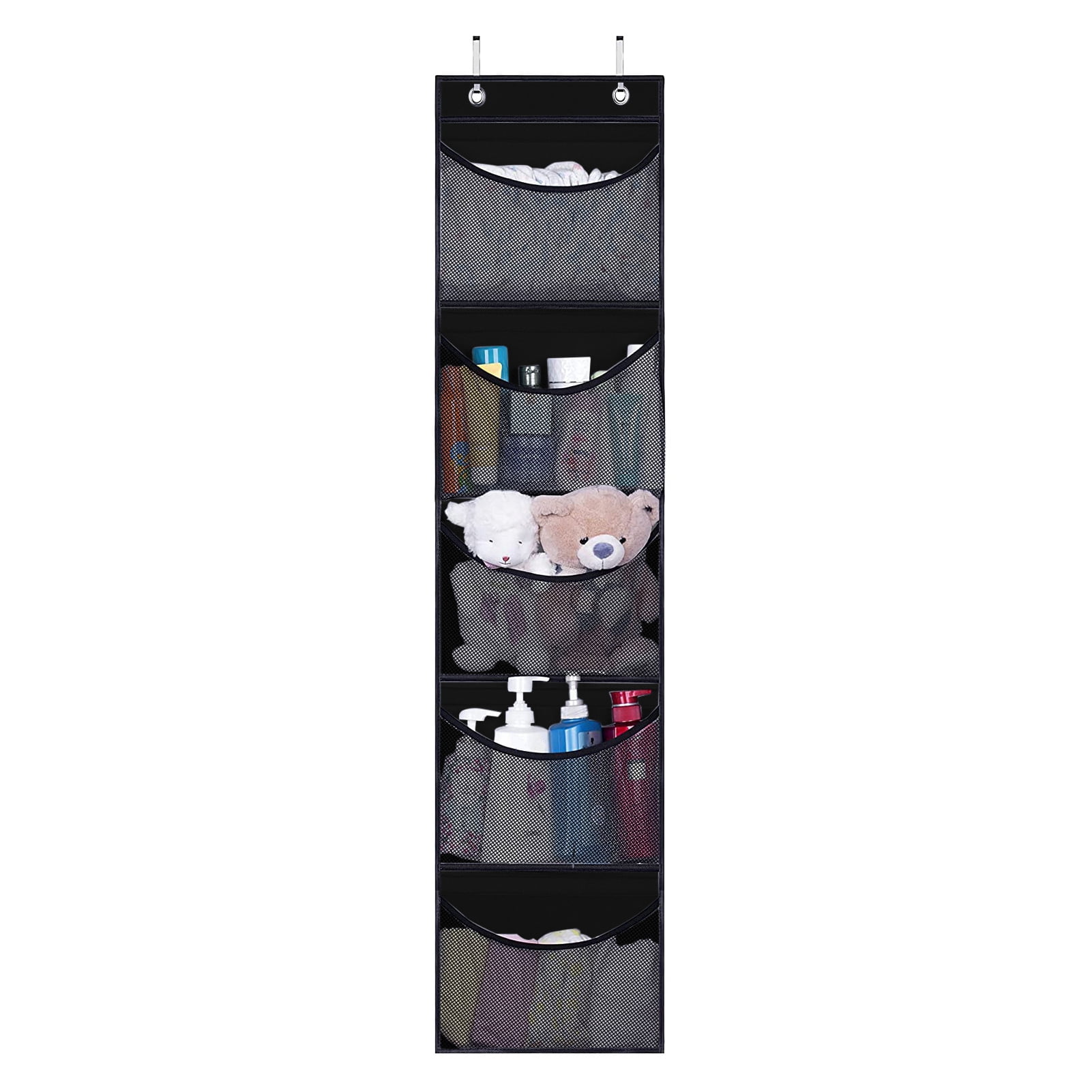 vnanda Hanging Bag for Stuffed Non-woven Fabric Hanging Bag with 5 Mesh ...