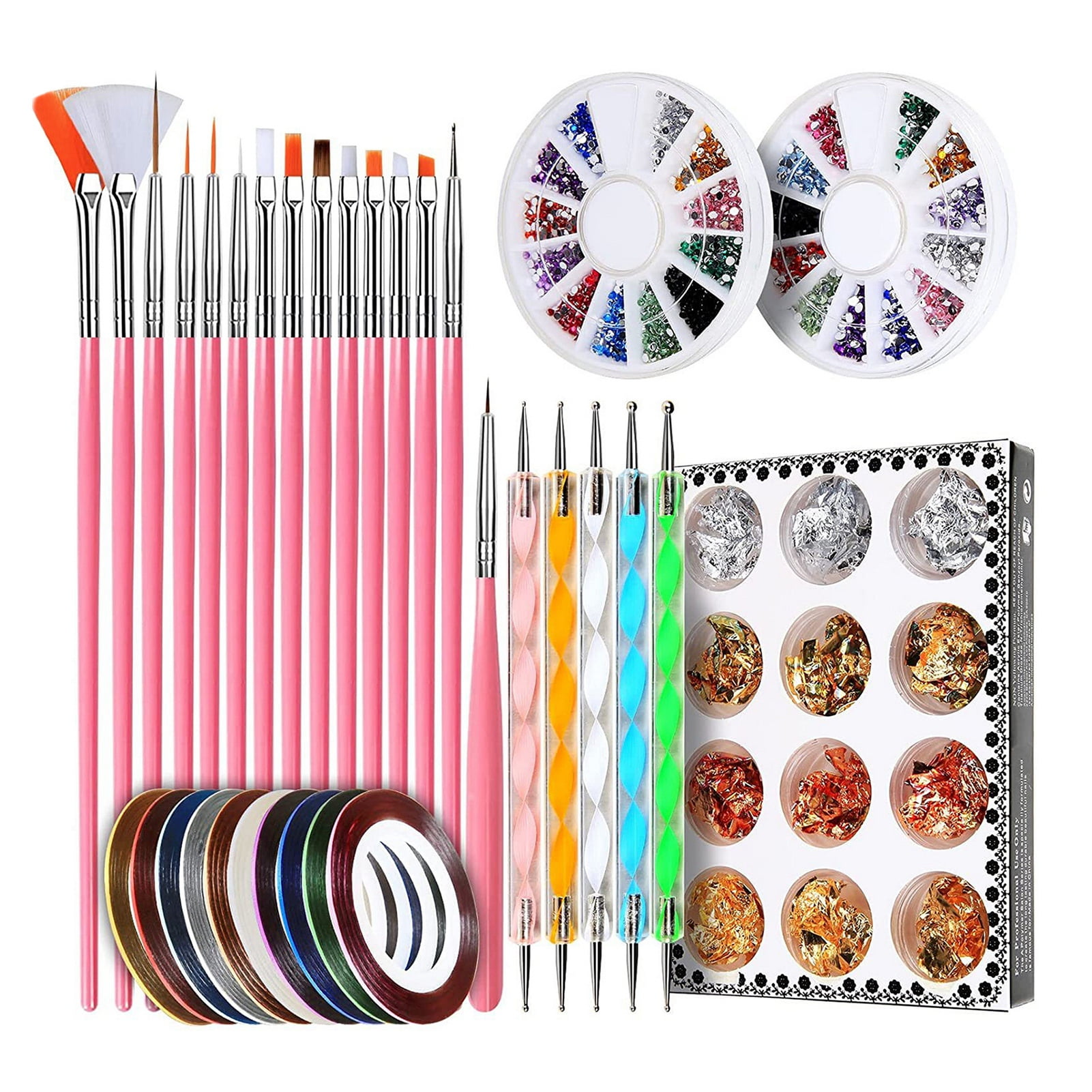 vnanda High Quality Nail Brush Nail Brush Set with Ergonomic Handle for ...