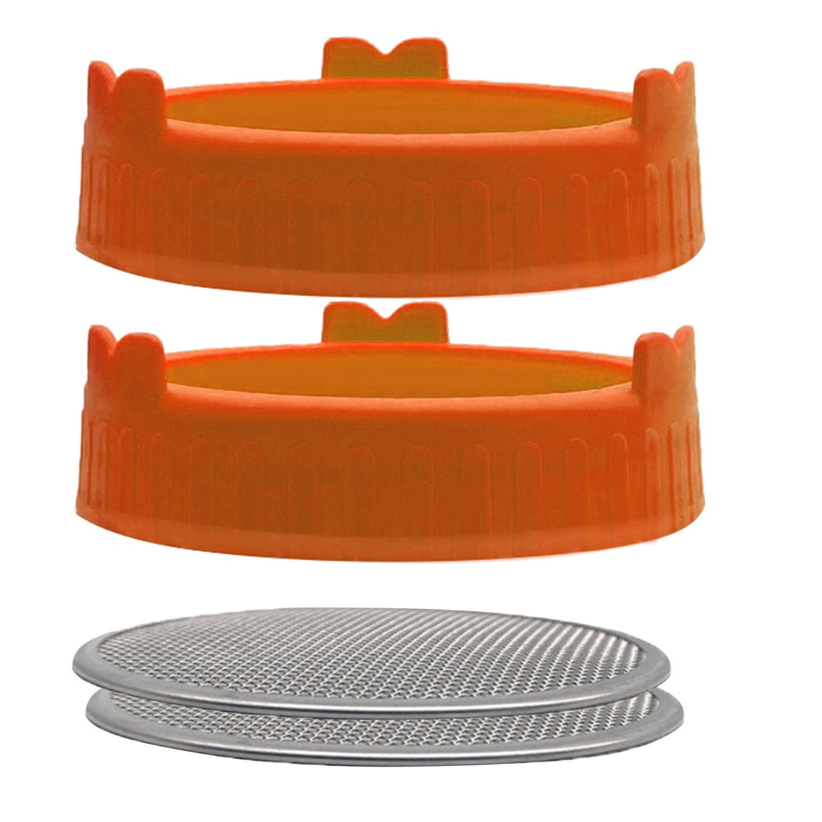 vnanda High-strength Abs Plastic Sprouting Lids 2pcs Stainless Steel ...
