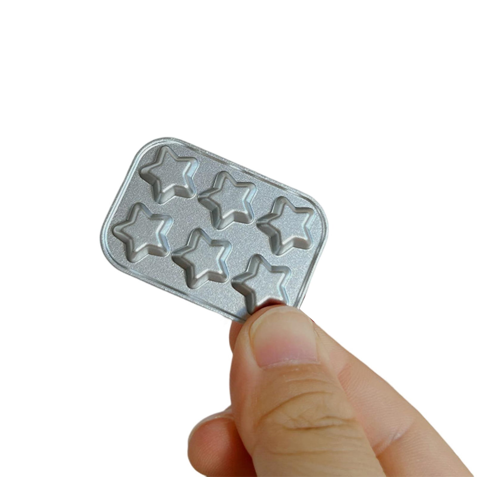 vnanda Miniature Baking Mold with Stars Cat Paws Dollhouse Baking Mold ...