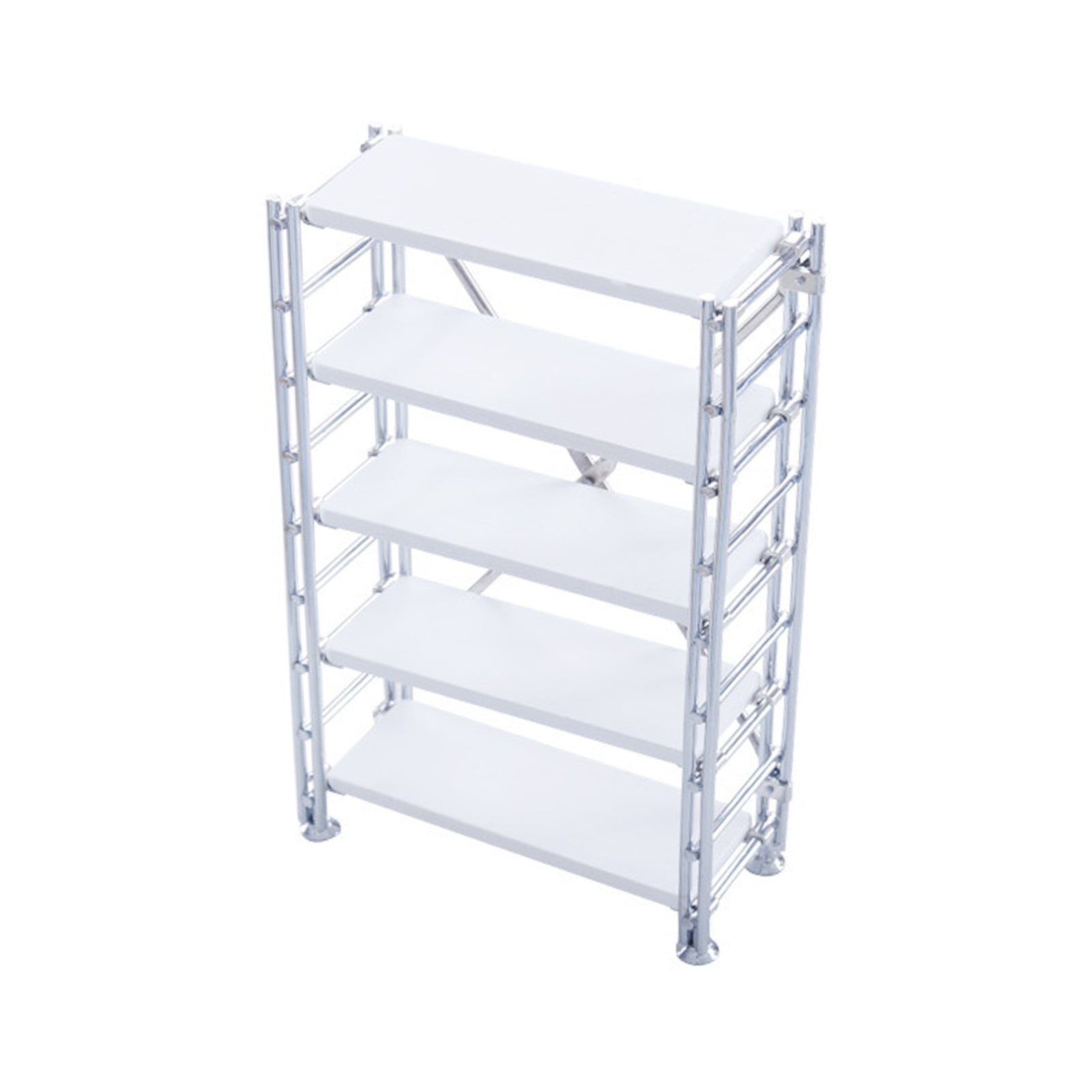 vnanda Miniature Bookshelf 1 12 Dollhouse Rack Exquisite Alloy ...