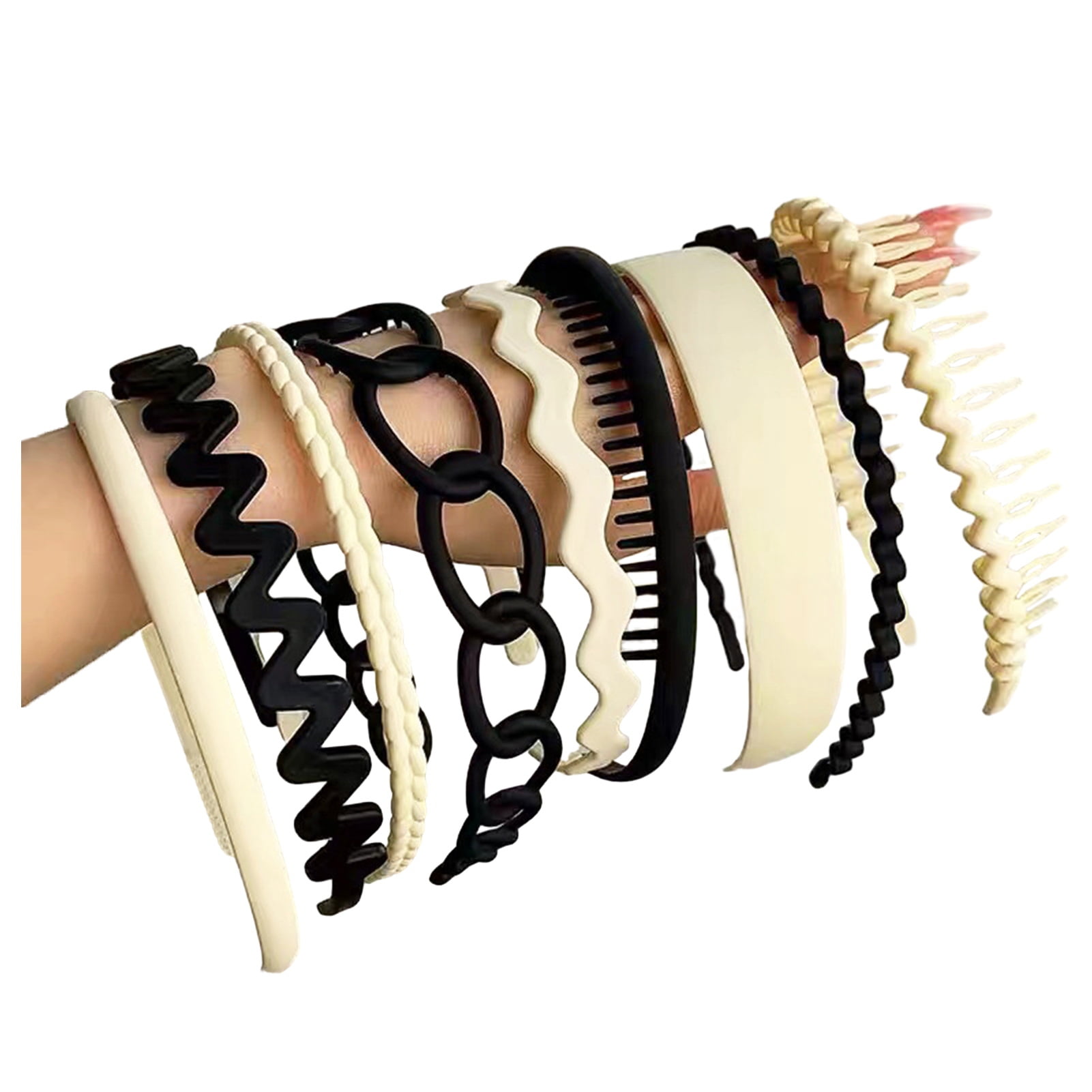 vnanda Non-deforming Hair Clip 9pcs Hair Hoop Clip Non-slip Design ...