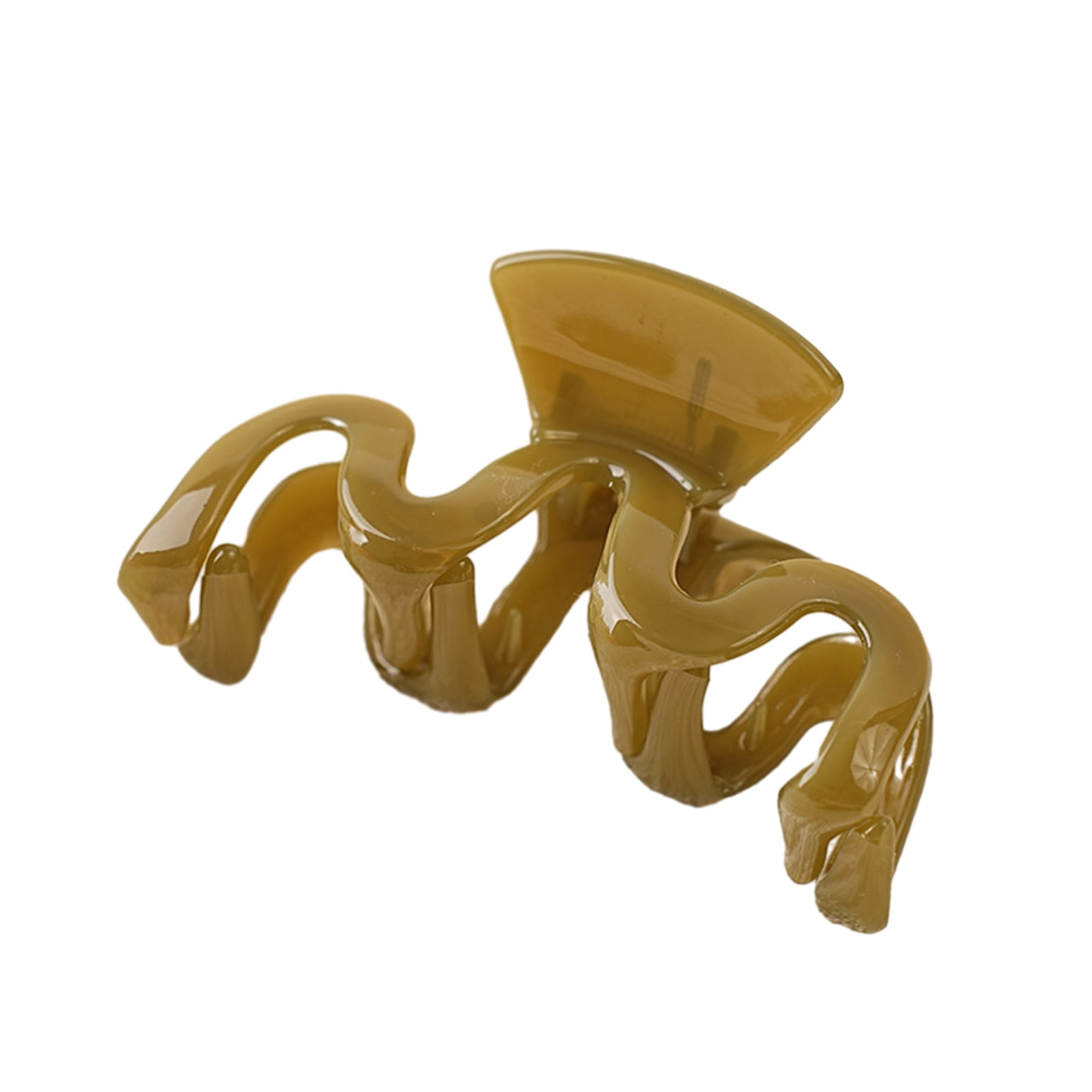 vnanda Non-slip Hair Claw Women Hair Gripper Waved M-shaped Smooth ...