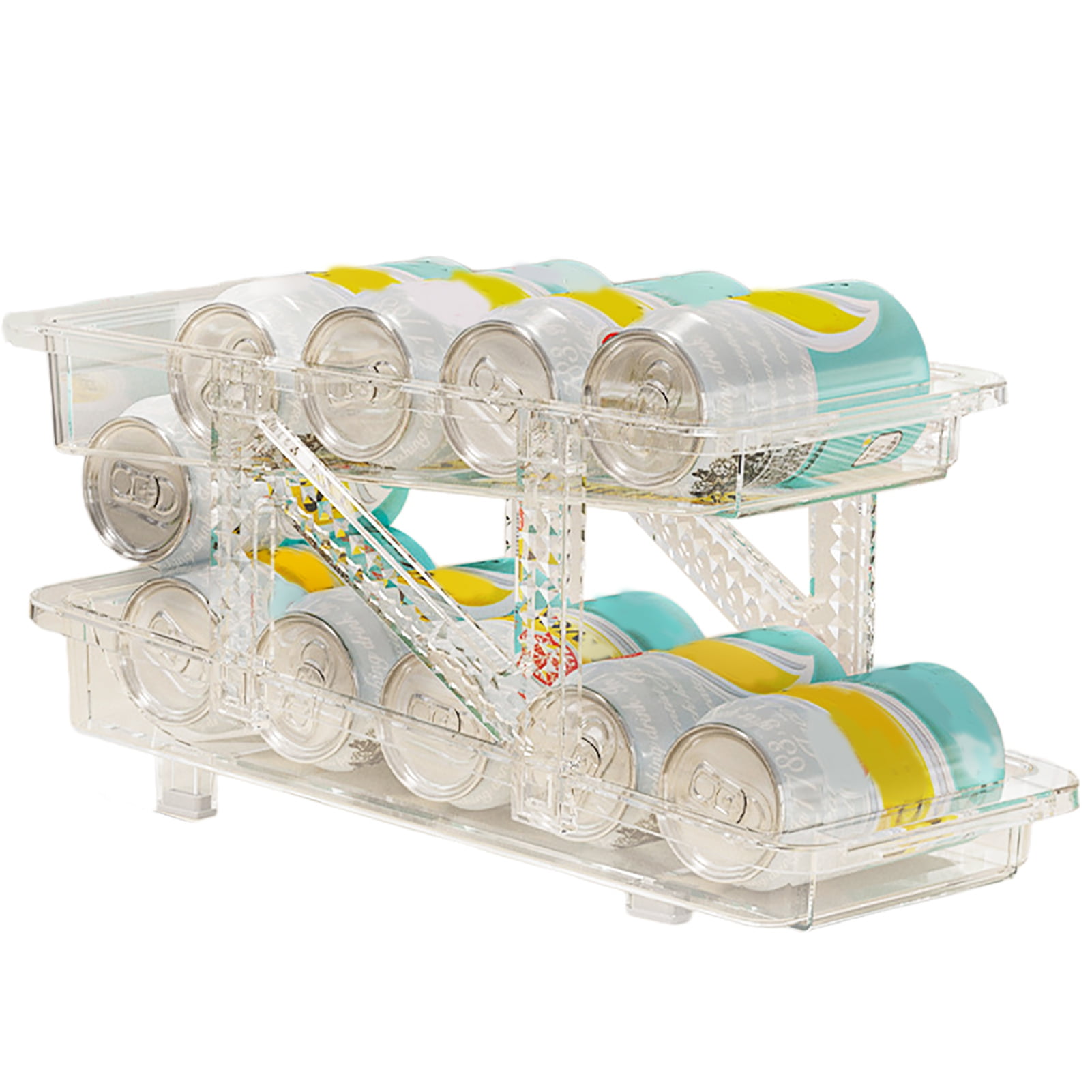 vnanda Pantry Organizer 1/2pcs Retractable Drink Storage Box Self ...