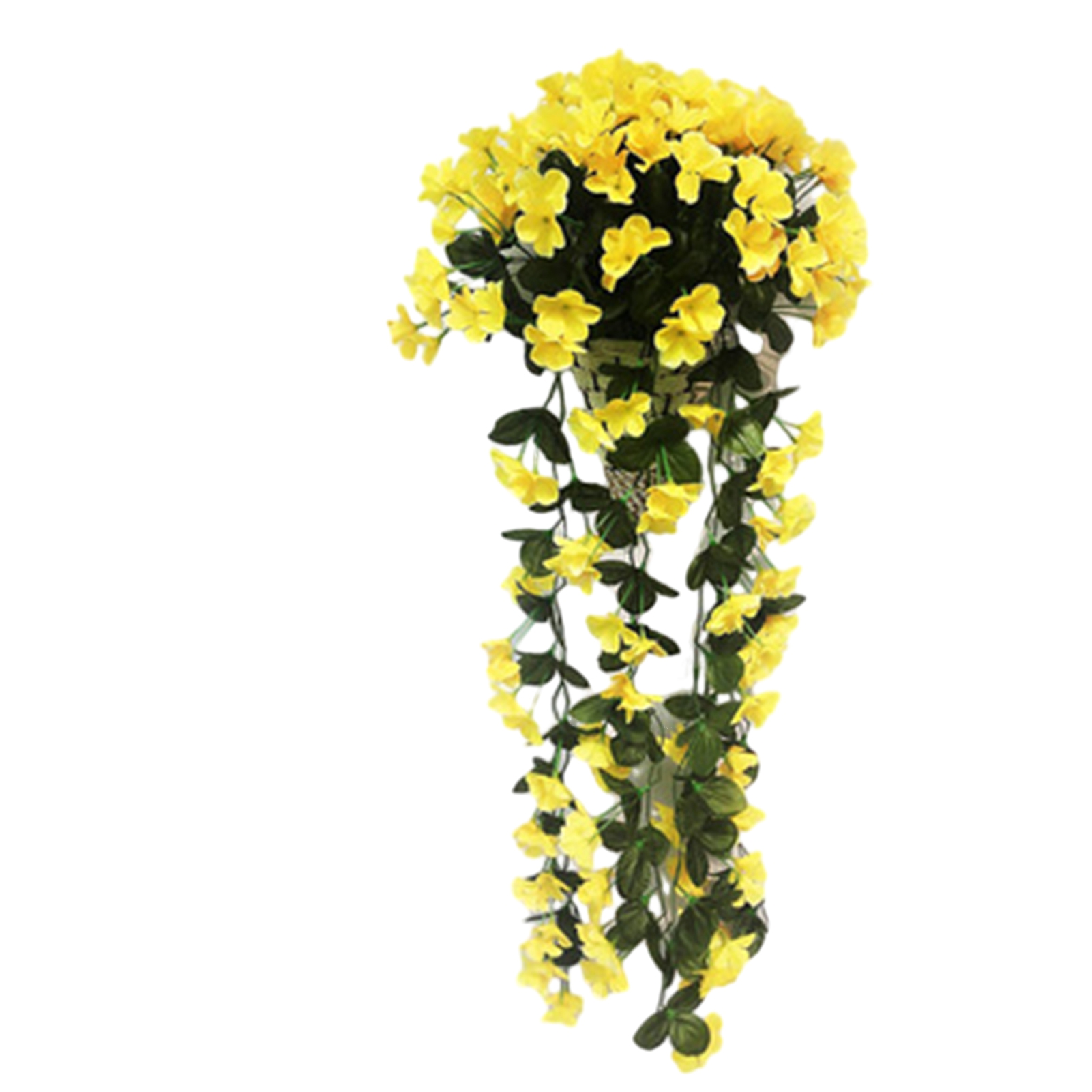 vnanda Party Flower Vine Artificial Wisteria Flower Vine Purple-color ...