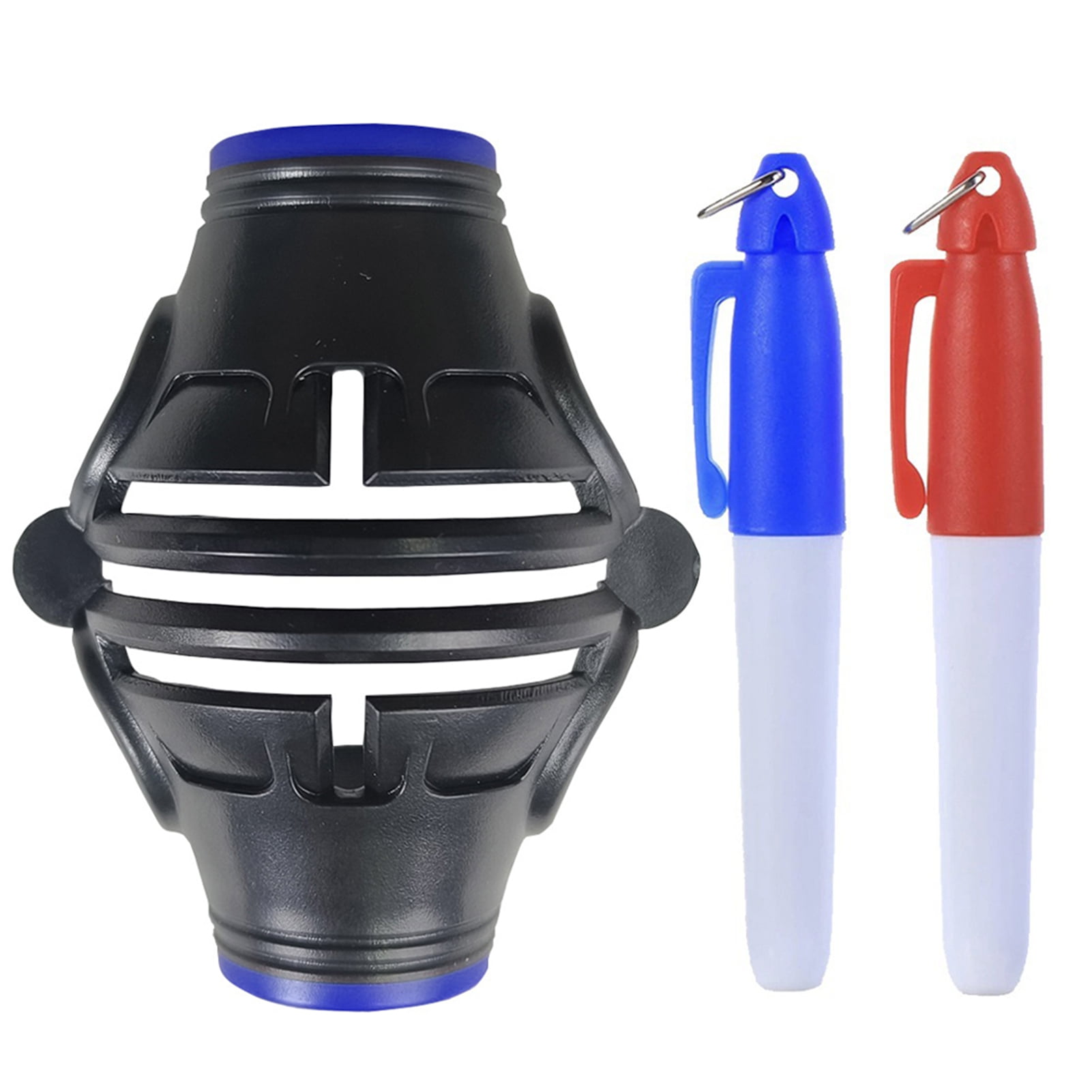 vnanda Plastic Golf Ball Marker Golf Ball Marker Set with Blue Liner ...