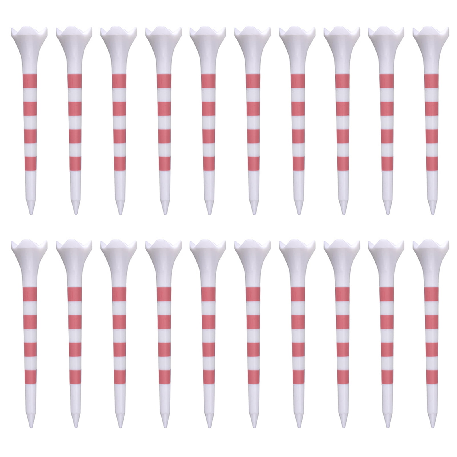 vnanda Plastic Golf Tees 20pcs Golf Tees High Stability Low Friction ...