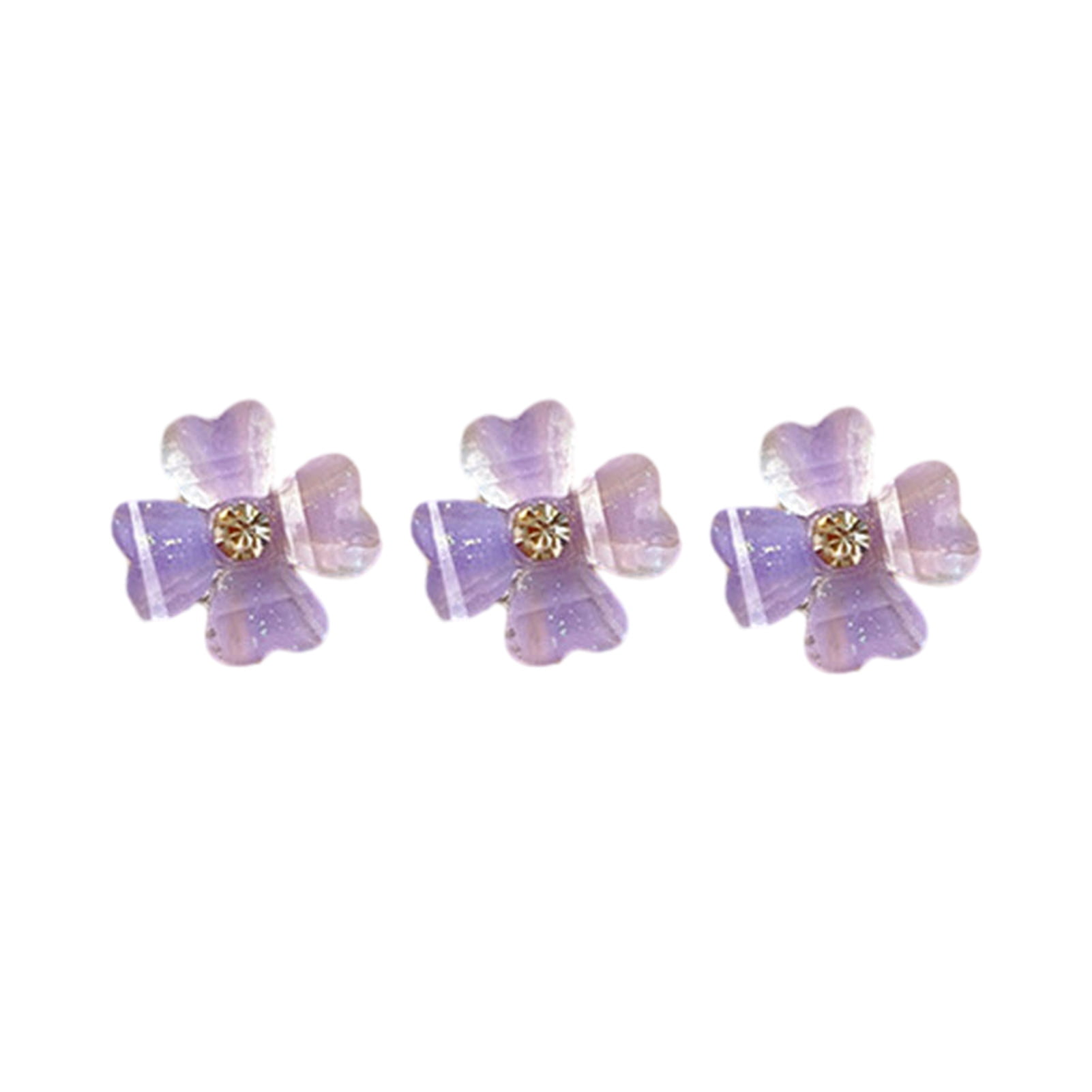 vnanda Plastic Hair Pin Set of 3 Flower-shaped Hair Accessories for ...