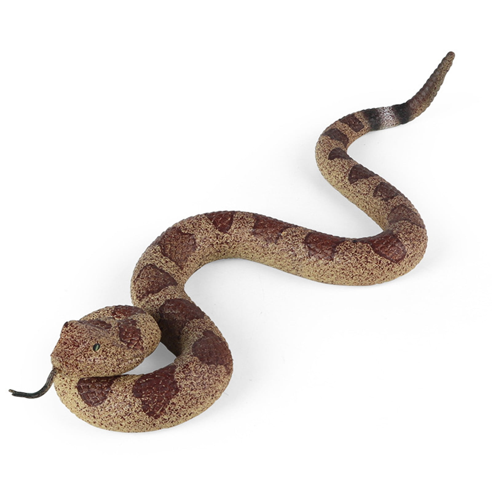 vnanda Pool Party Decoration Realistic Fake Snake Toy Soft Tpr Snake ...