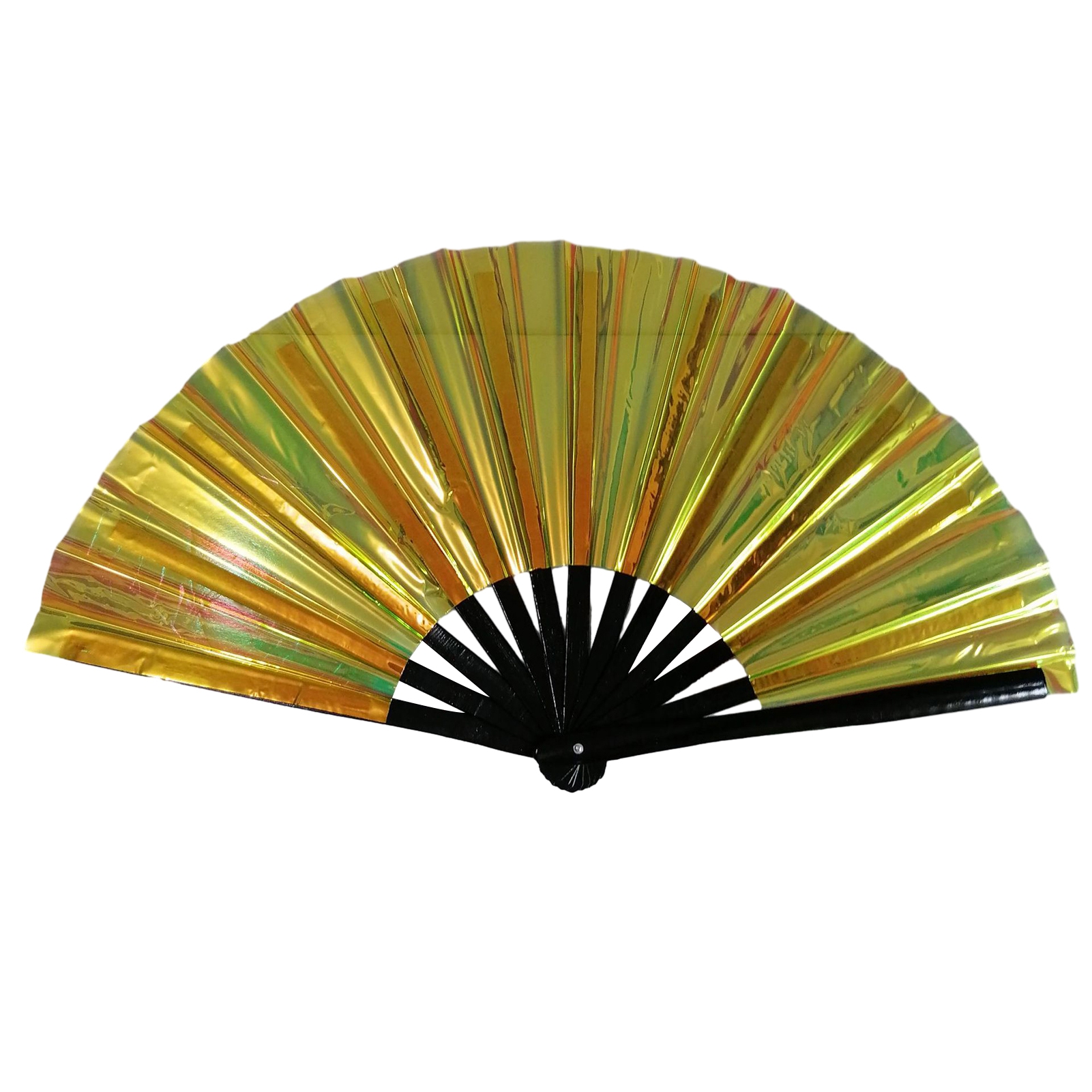 vnanda Pvc Surface Fan Exquisitely Crafted 10 Inch Folding Fan Colorful ...