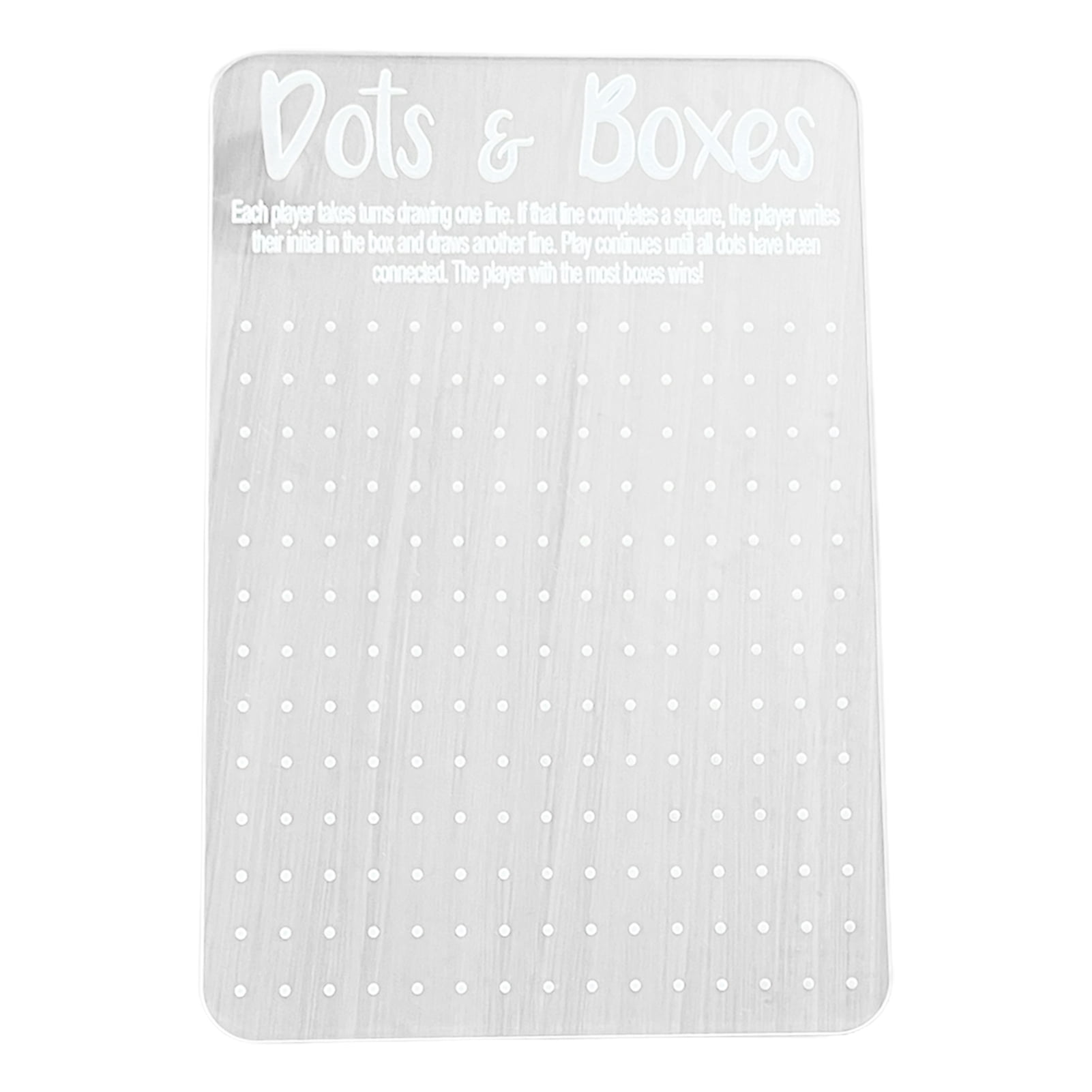 vnanda Reusable Game Board Dry Erase Game Board Portable Durable ...