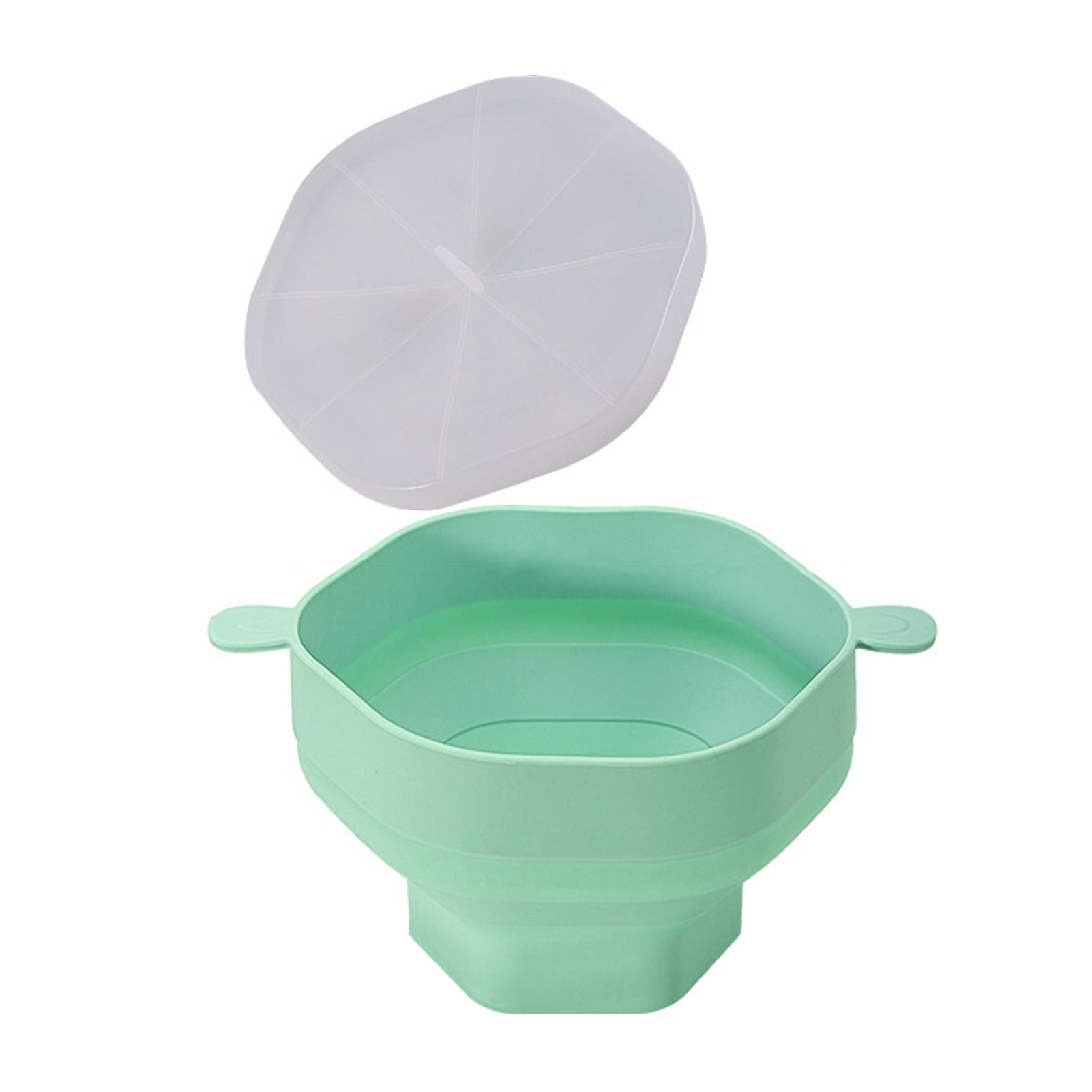vnanda Reusable Silicone Popcorn Bucket Silicone Microwave Popcorn Bowl ...