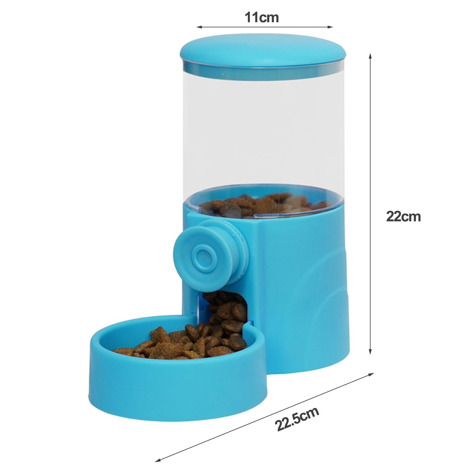 vnanda Space-saving Pet Feeder Space-saving Cage-mounted Pet Feeder ...