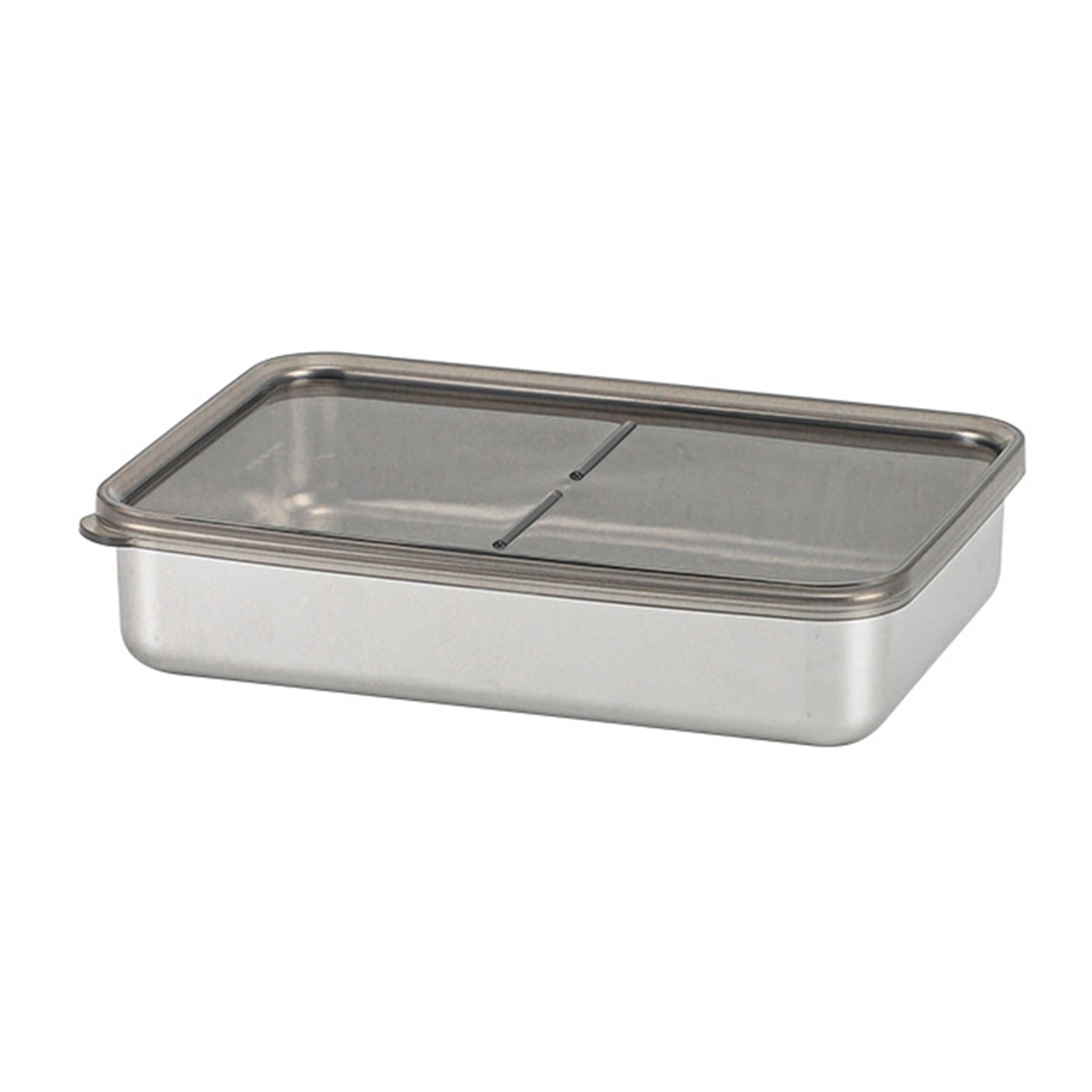 vnanda Stainless Steel Crisper Stainless Steel Airtight Food Storage ...