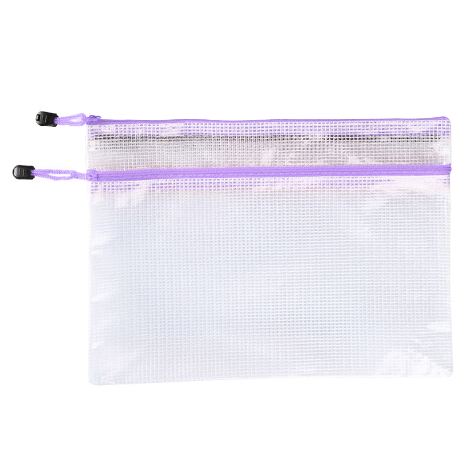 vnanda Stationery Bag with Zipper Closure A4 Stationery Bag Dual-layers ...
